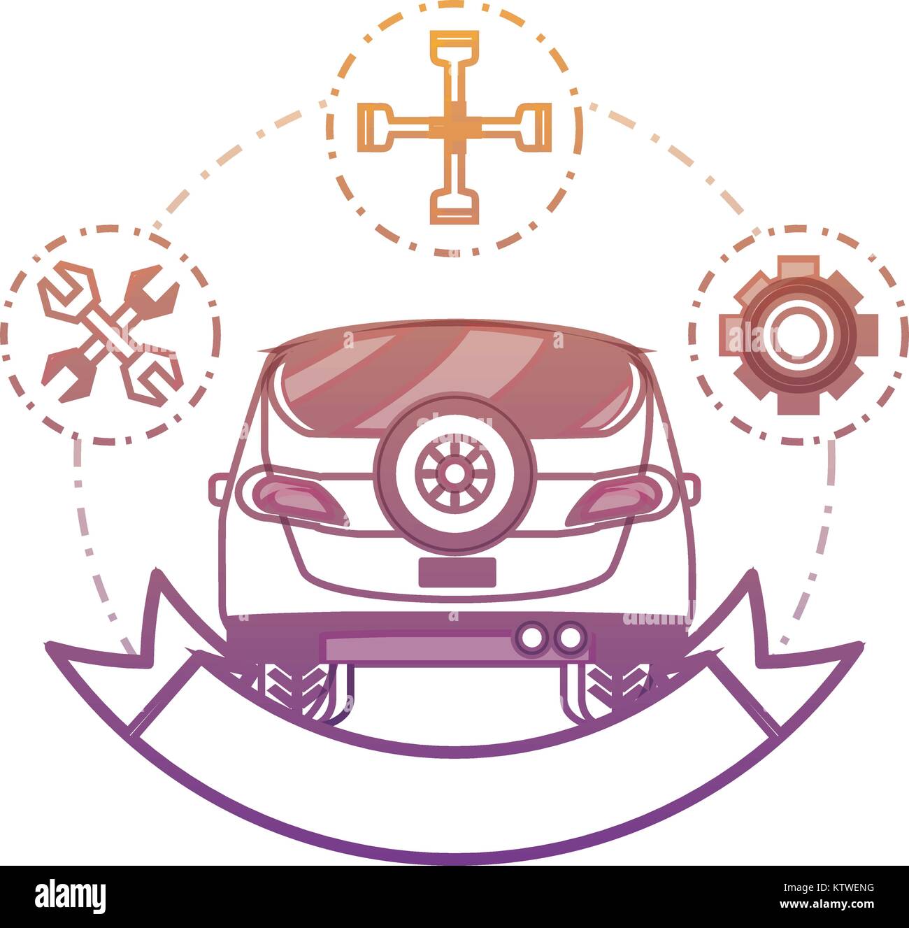 car service design Stock Vector Image & Art - Alamy
