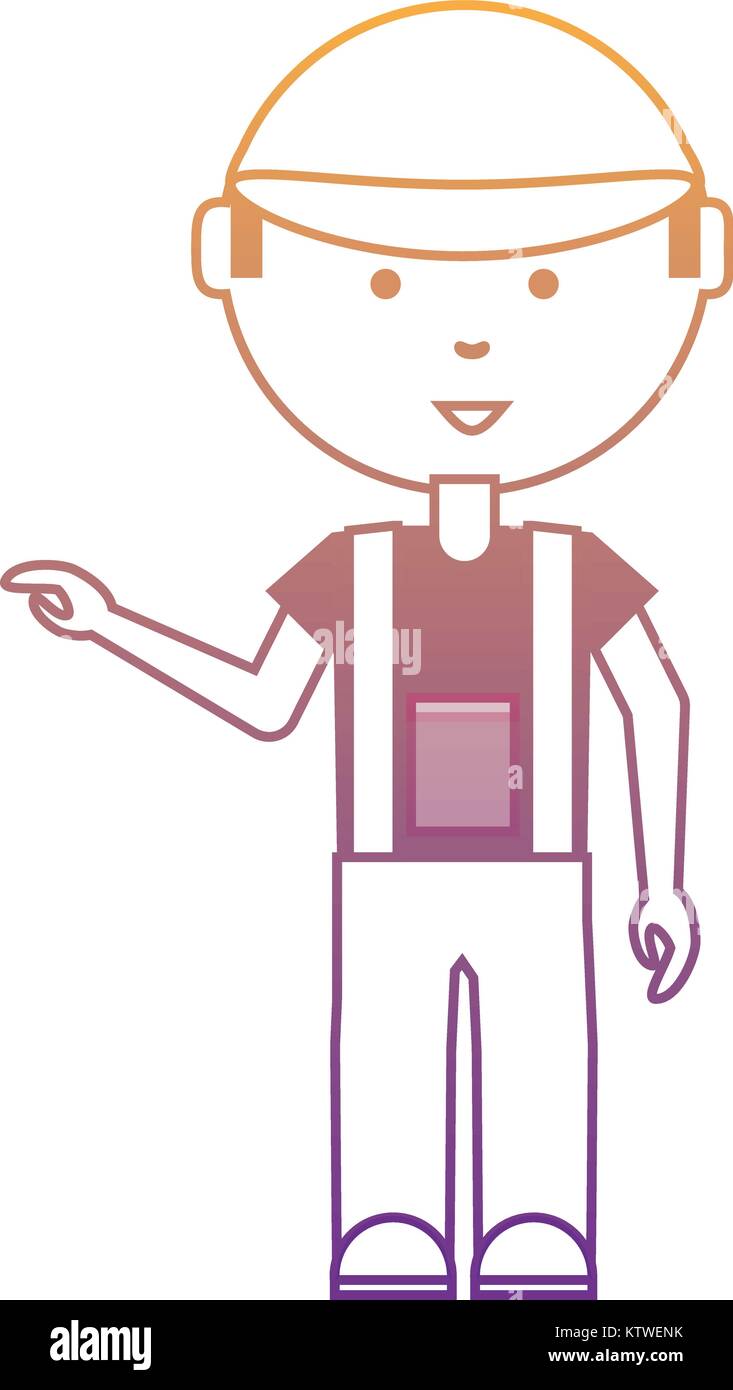 cartoon mechanic man icon Stock Vector Image & Art - Alamy