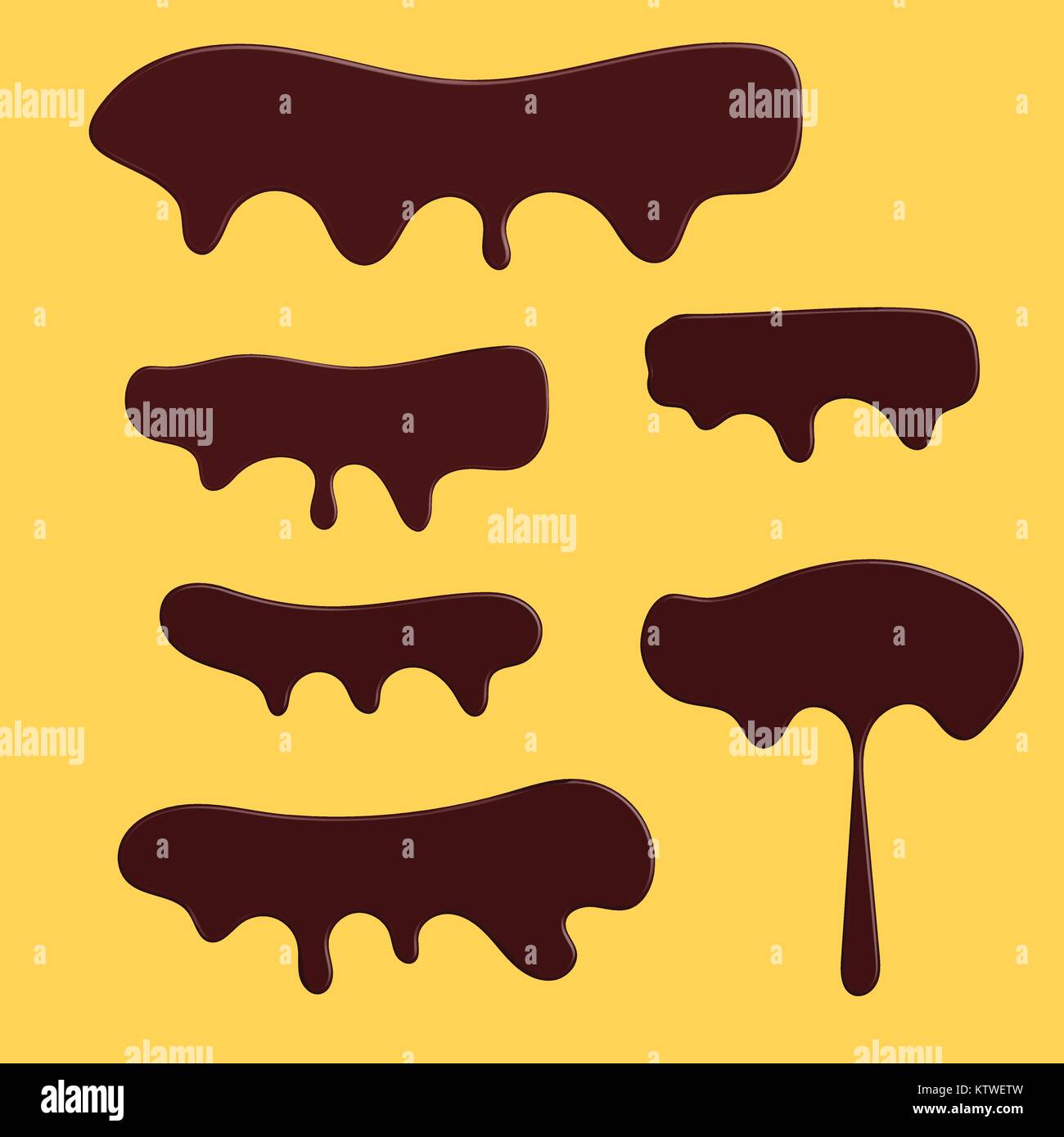 Melted vector vectors hi-res stock photography and images - Alamy