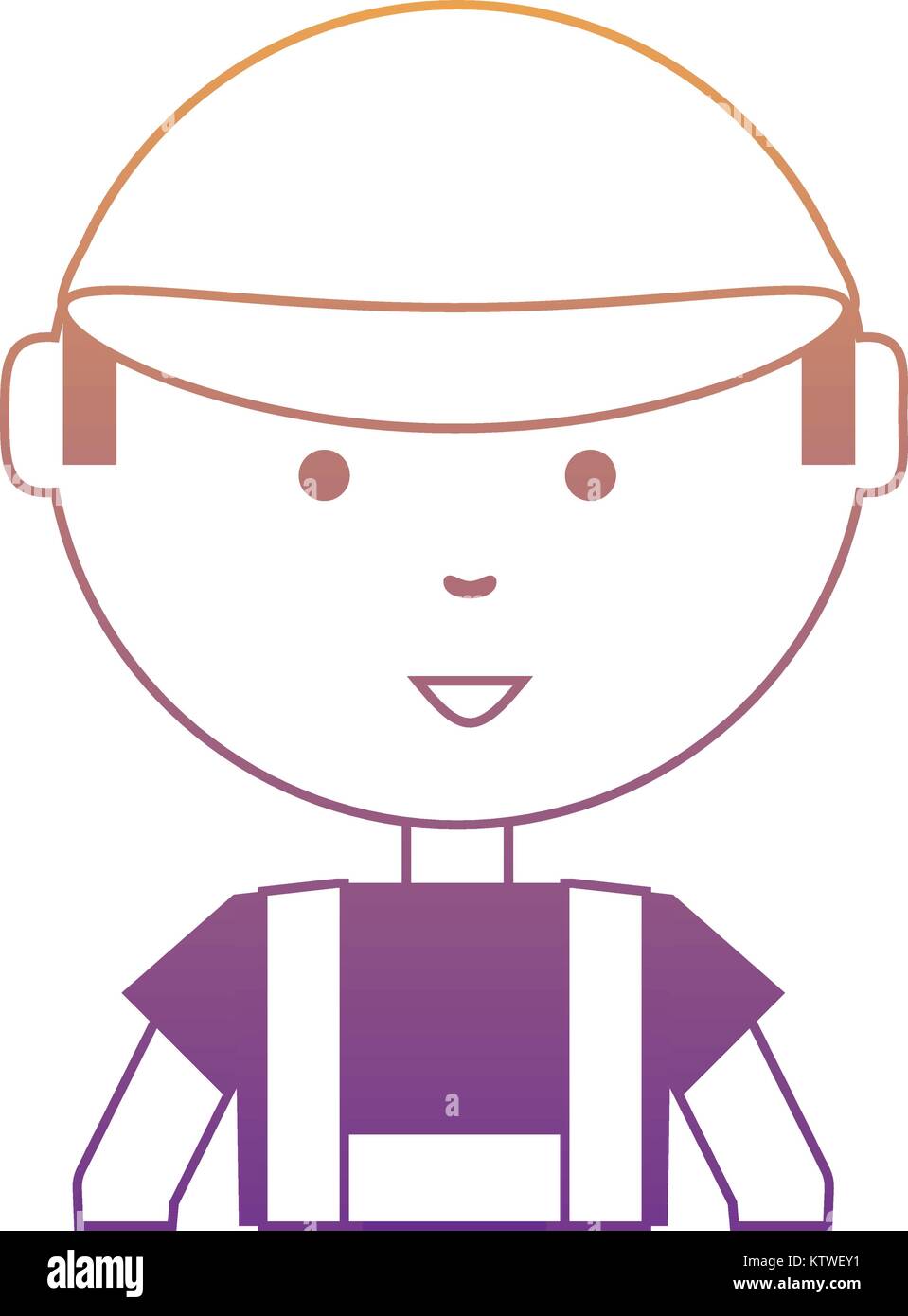 cartoon mechanic man icon Stock Vector Image & Art - Alamy