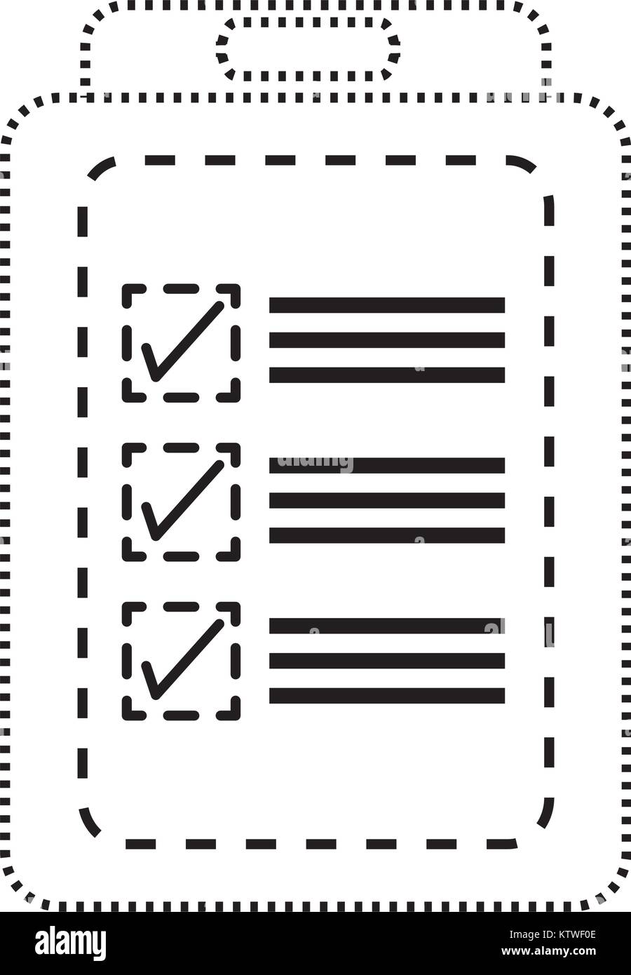 checklist icon image Stock Vector Image & Art - Alamy