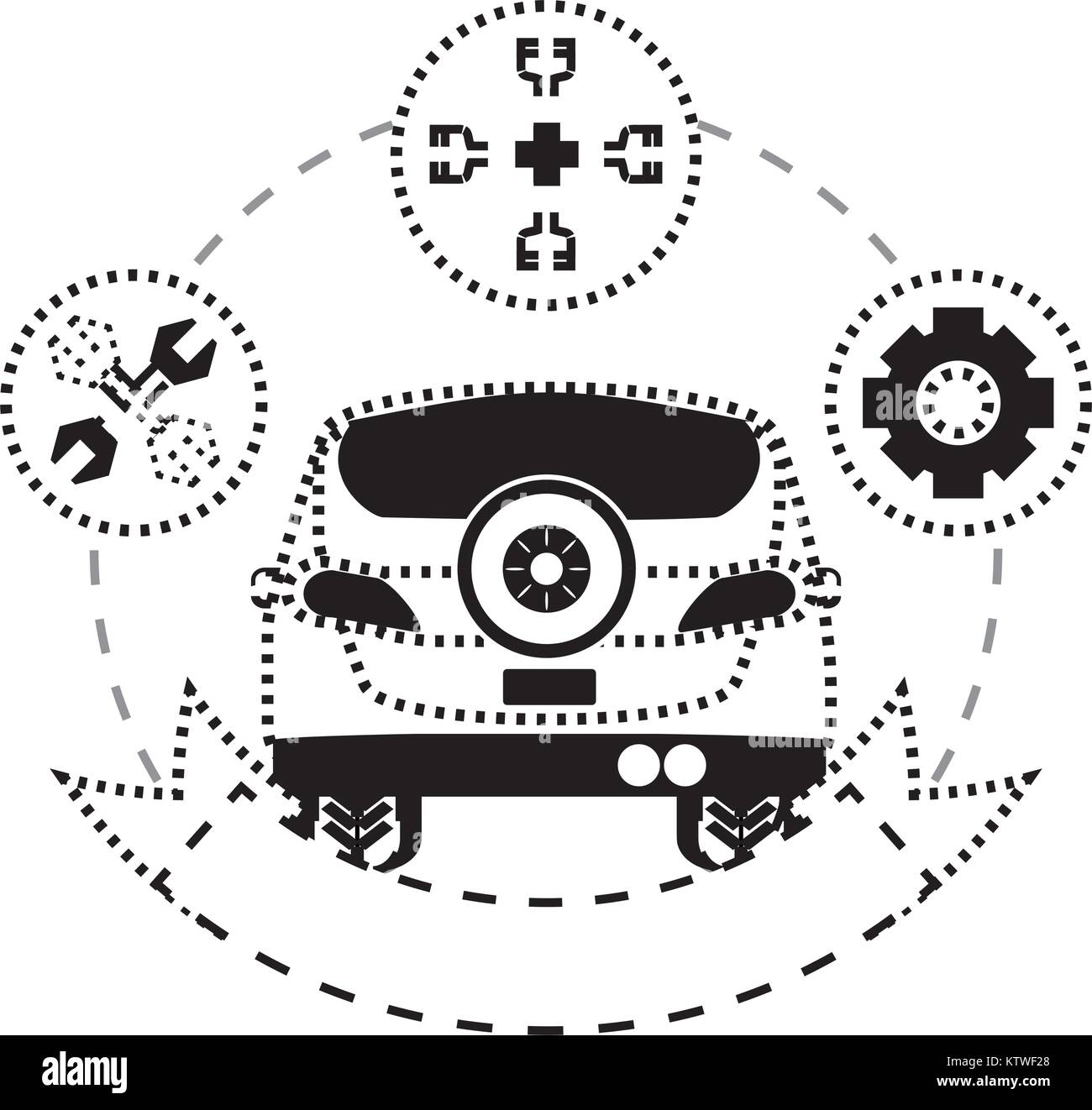 car service design Stock Vector Image & Art - Alamy