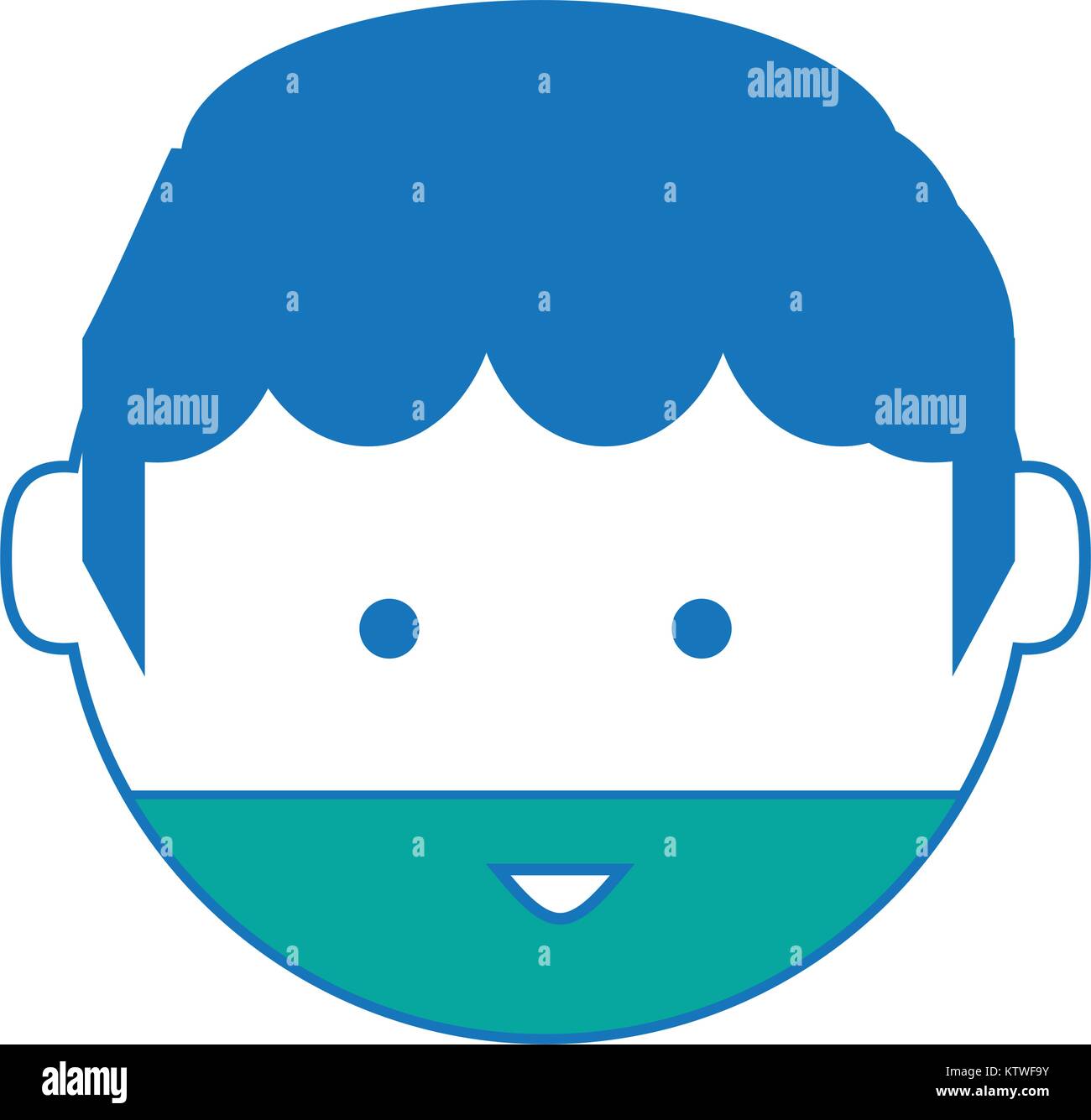 cartoon man face icon Stock Vector Image & Art - Alamy
