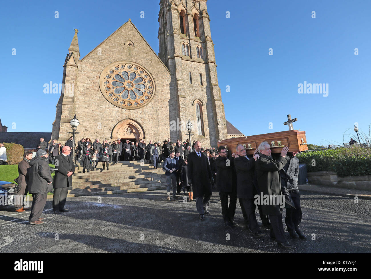 The funeral of former public servant Dr Maurice Hayes takes place in St ...