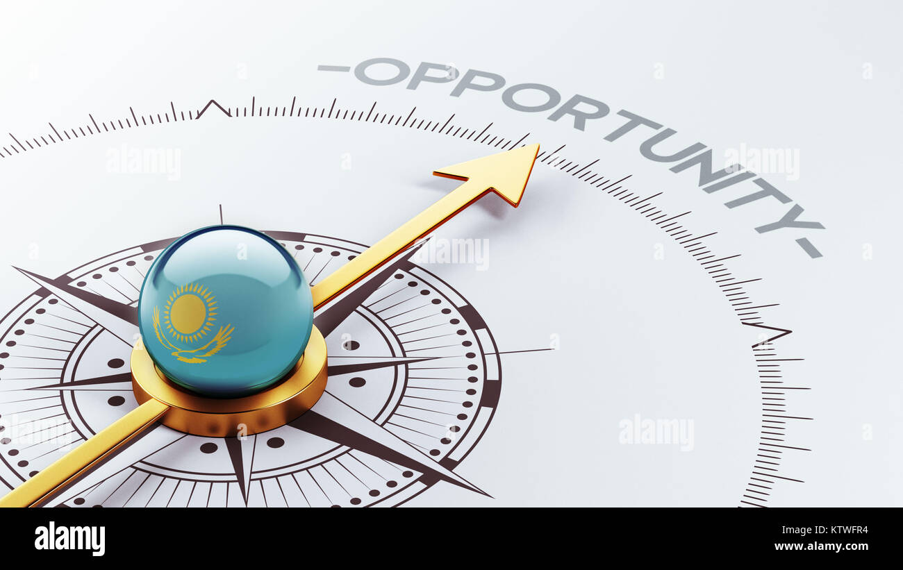 Kazakhstan High Resolution Opportunity Concept Stock Photo - Alamy