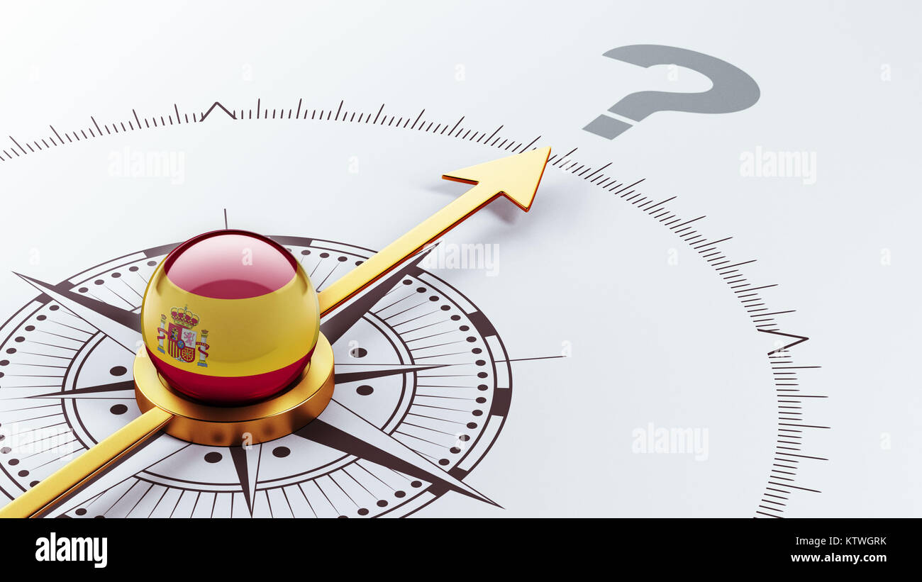 Spain High Resolution Question Mark Concept Stock Photo - Alamy