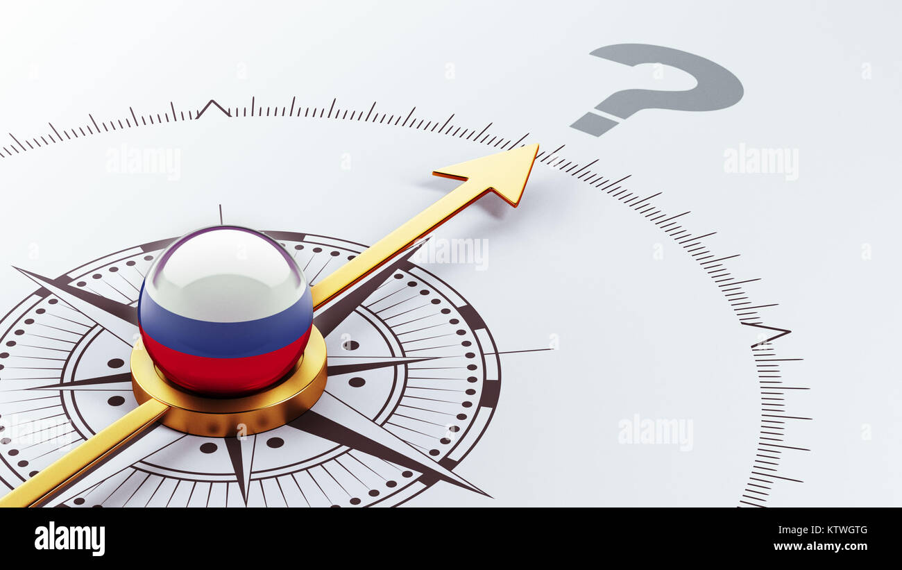 Russia High Resolution Question Mark Concept Stock Photo - Alamy