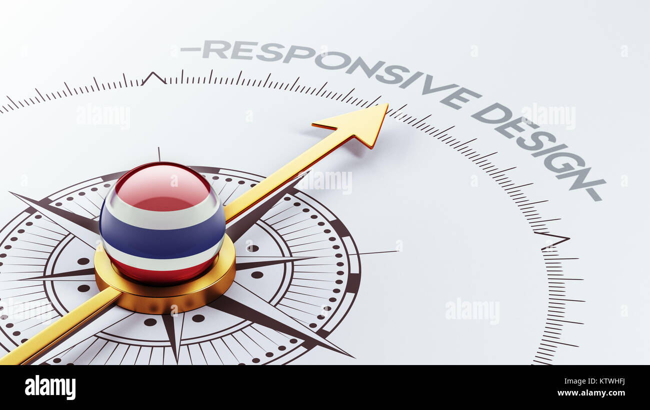 Thailand High Resolution Responsive Design Concept Stock Photo - Alamy
