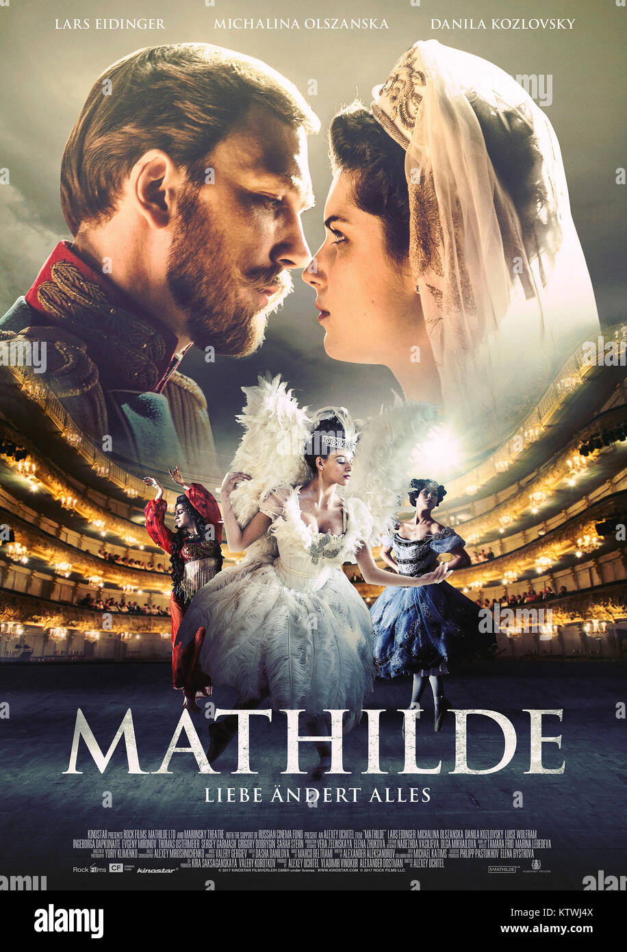 MATHILDE, (aka MATILDA), German poster, from left, Lars Eidinger as ...