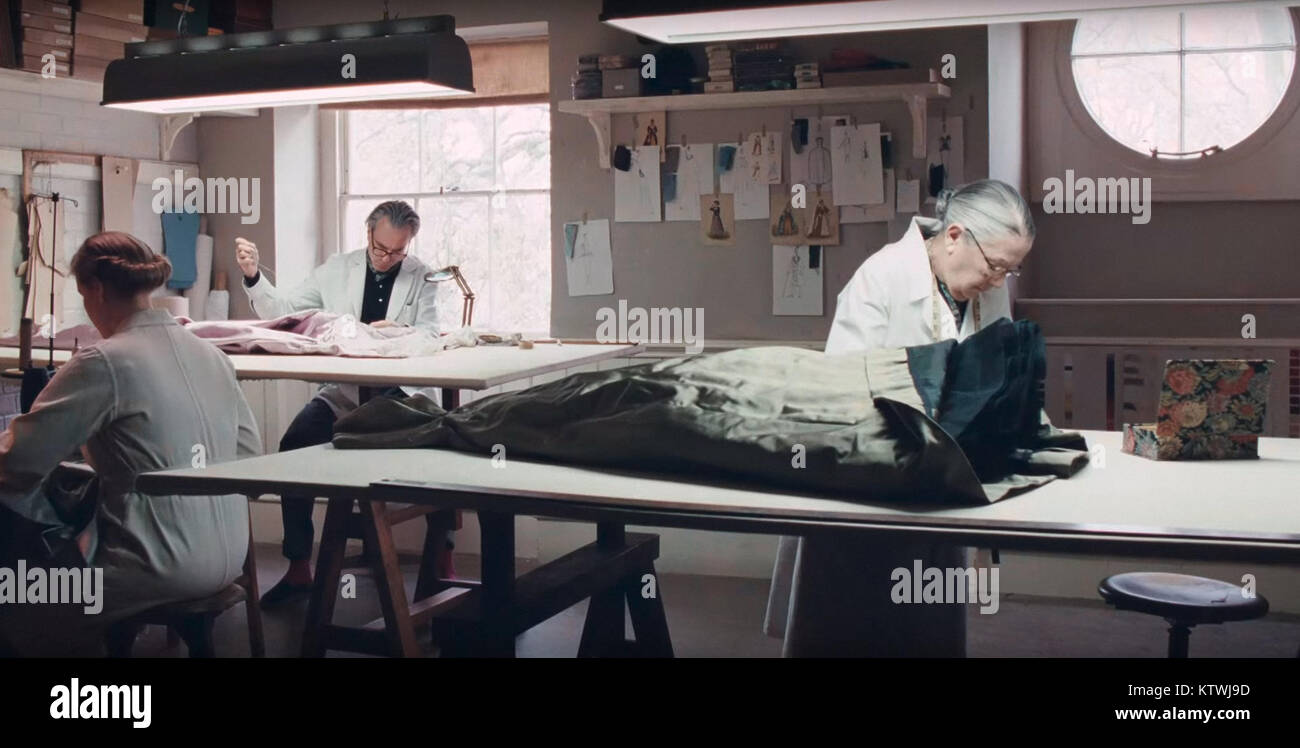 PHANTOM THREAD, Daniel Day-Lewis (back left), 2017. © Focus Features ...