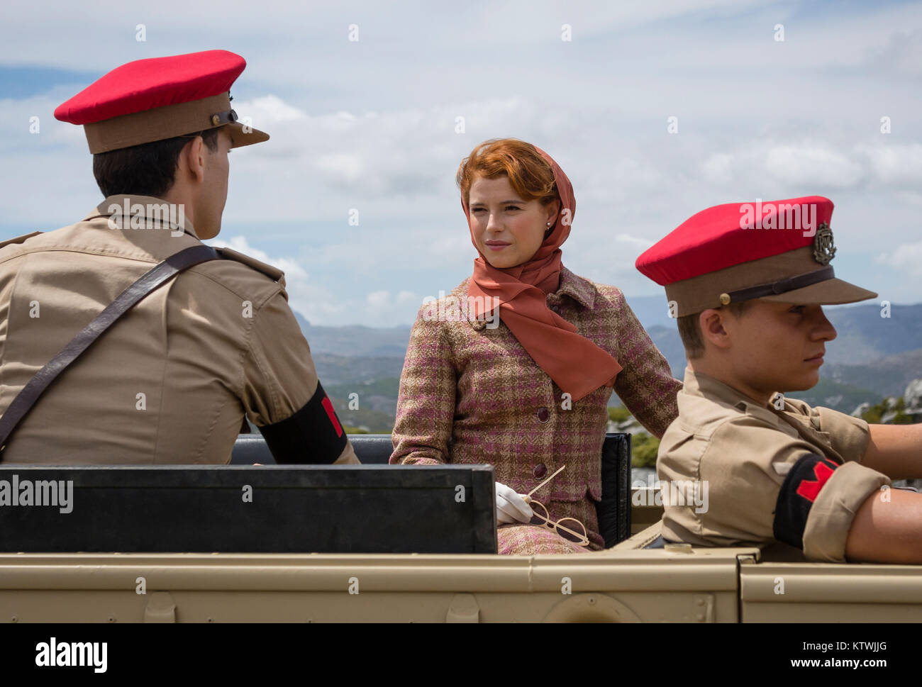 THE LAST POST, l-r: Jeremy Neumark Jones, Jessie Buckley, Tom Glynn ...