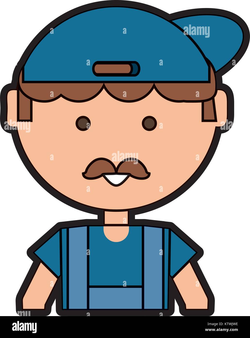 cartoon mechanic man icon Stock Vector Image & Art - Alamy