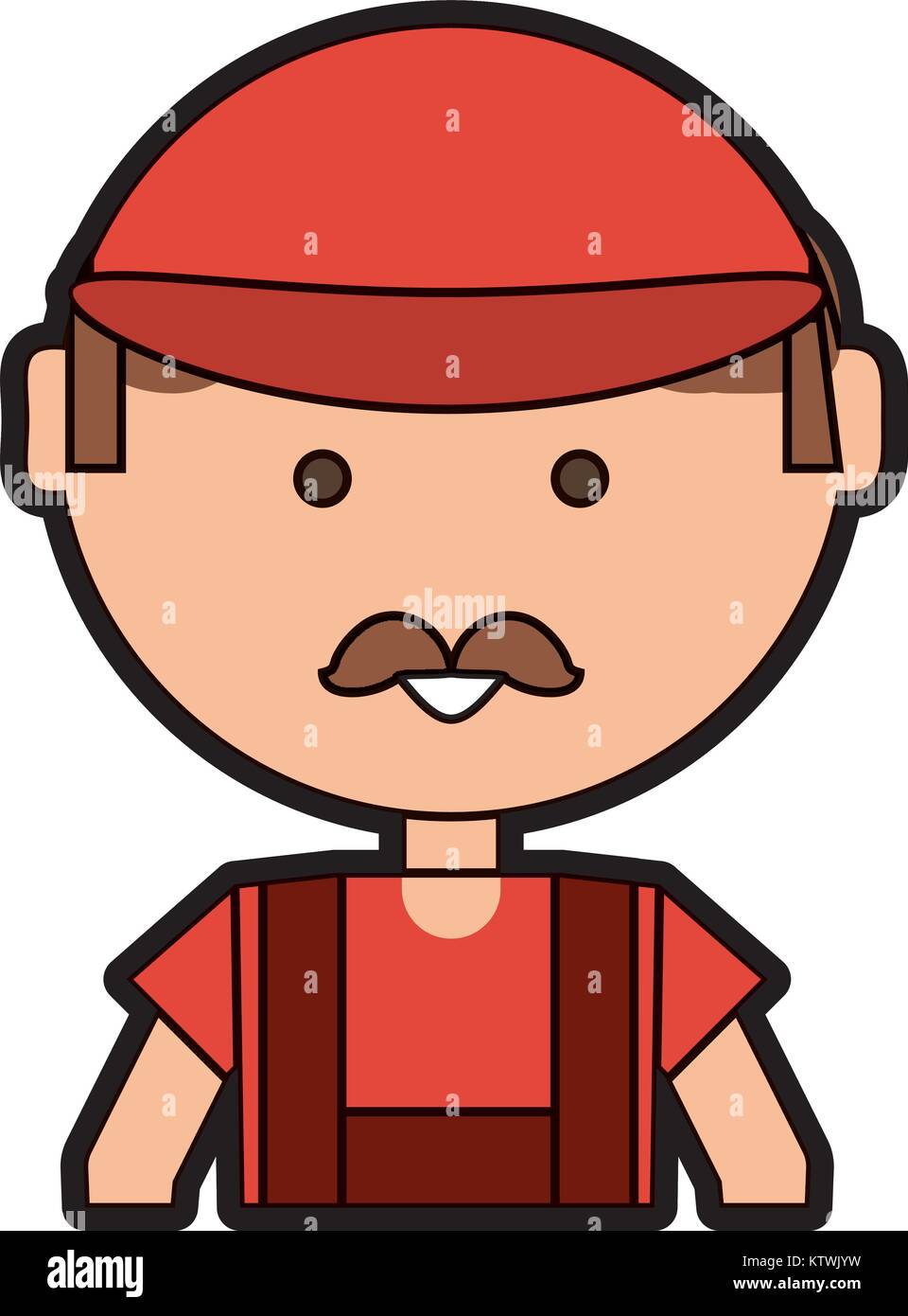 cartoon mechanic man icon Stock Vector Image & Art - Alamy