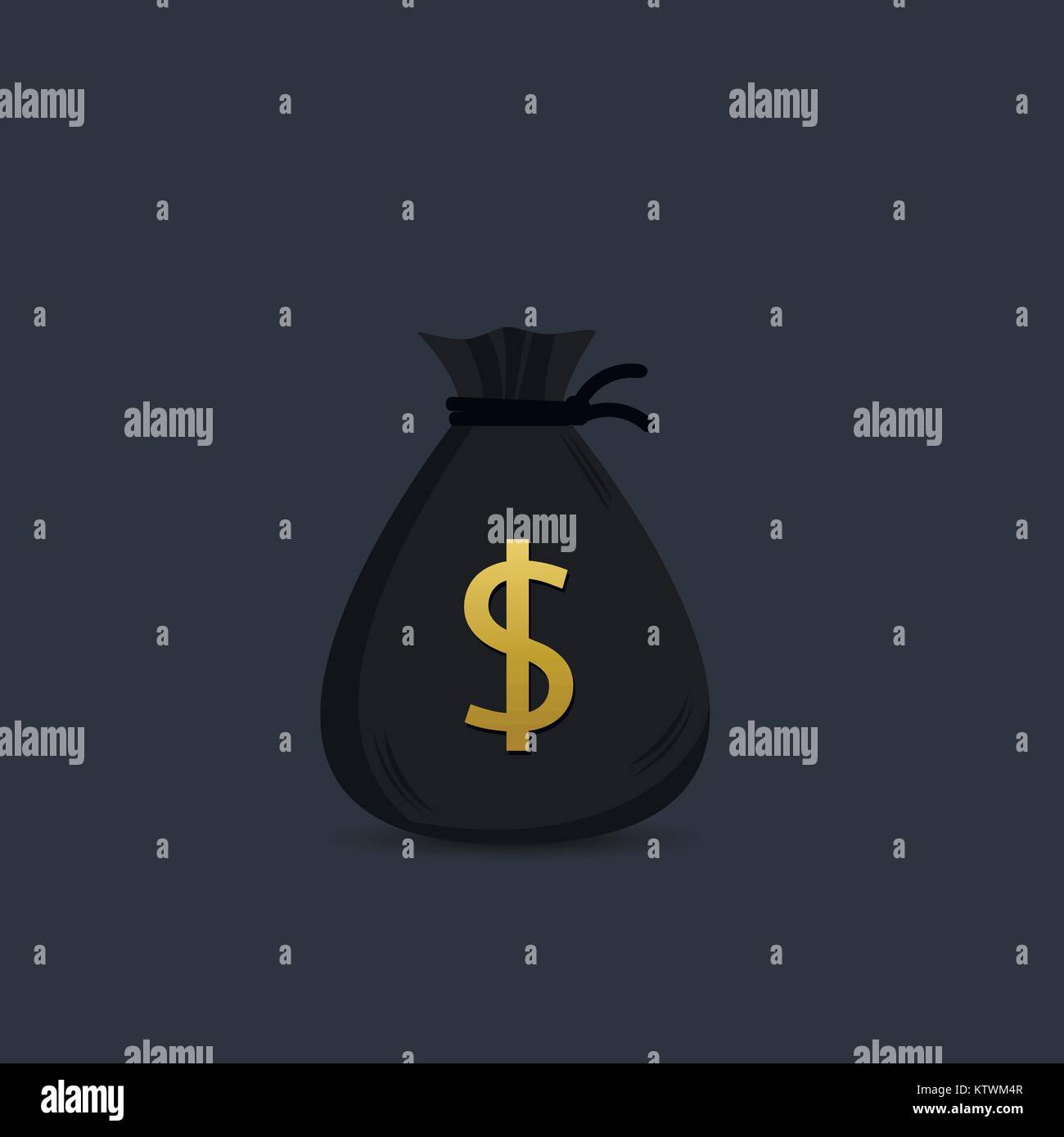 Money bag with dollar sign Stock Vector Image & Art - Alamy