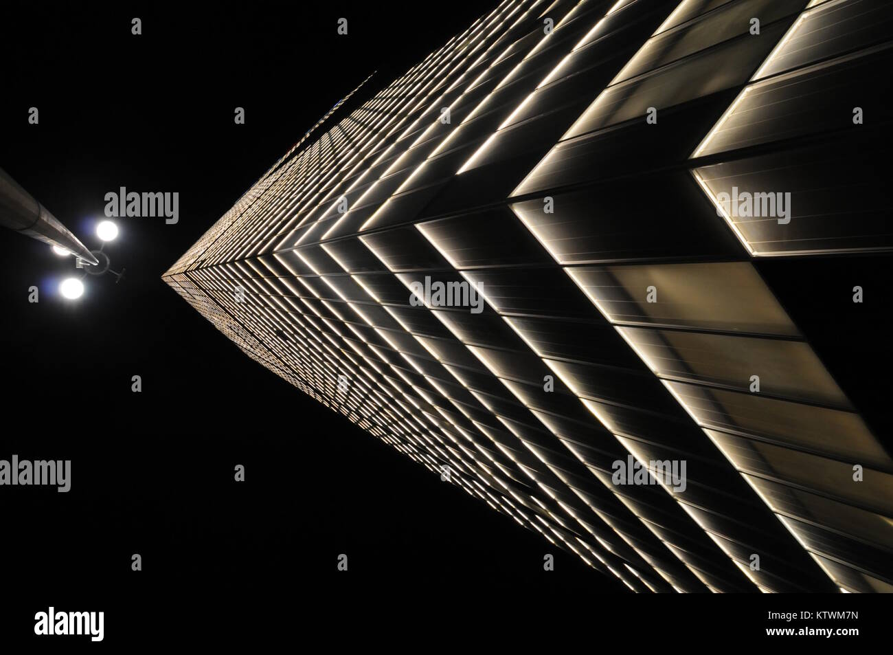 Night Windows Light Stock Photo - Alamy