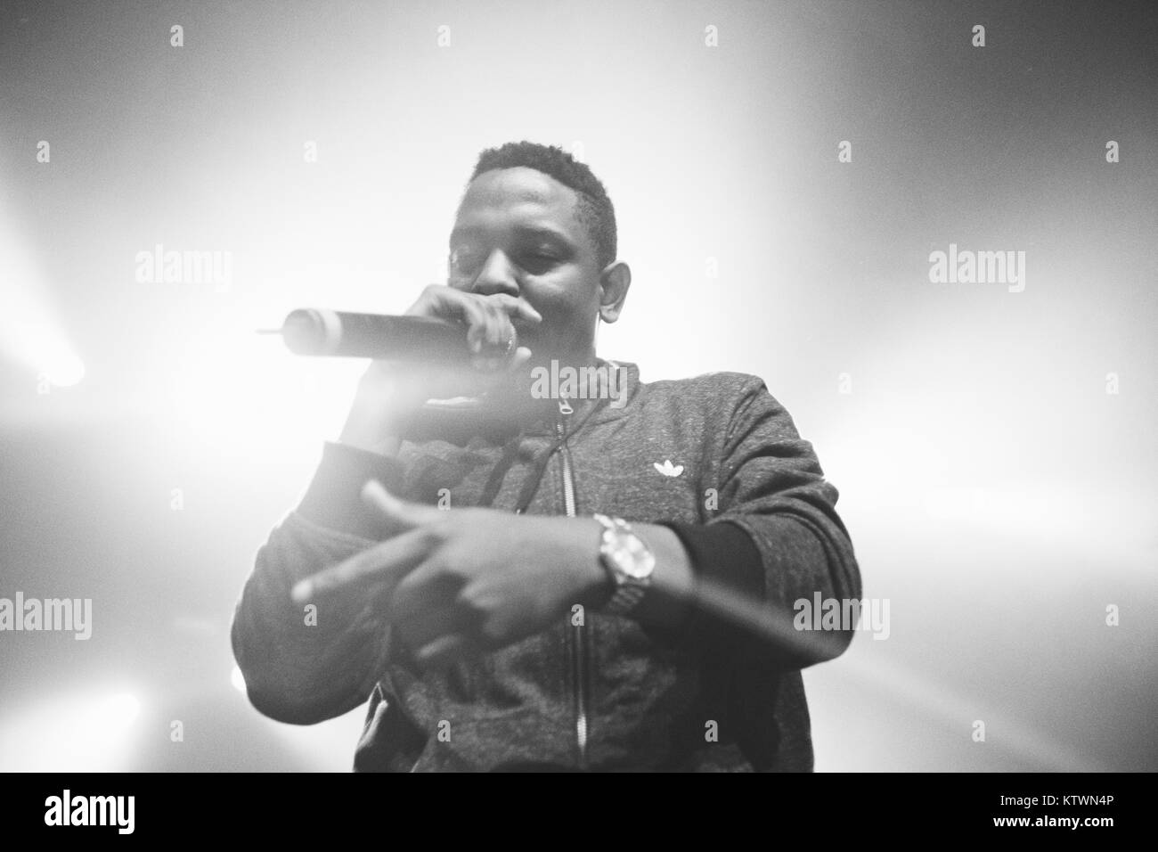The American rapper Kendrick Lamar performs a live concert at Vega in ...