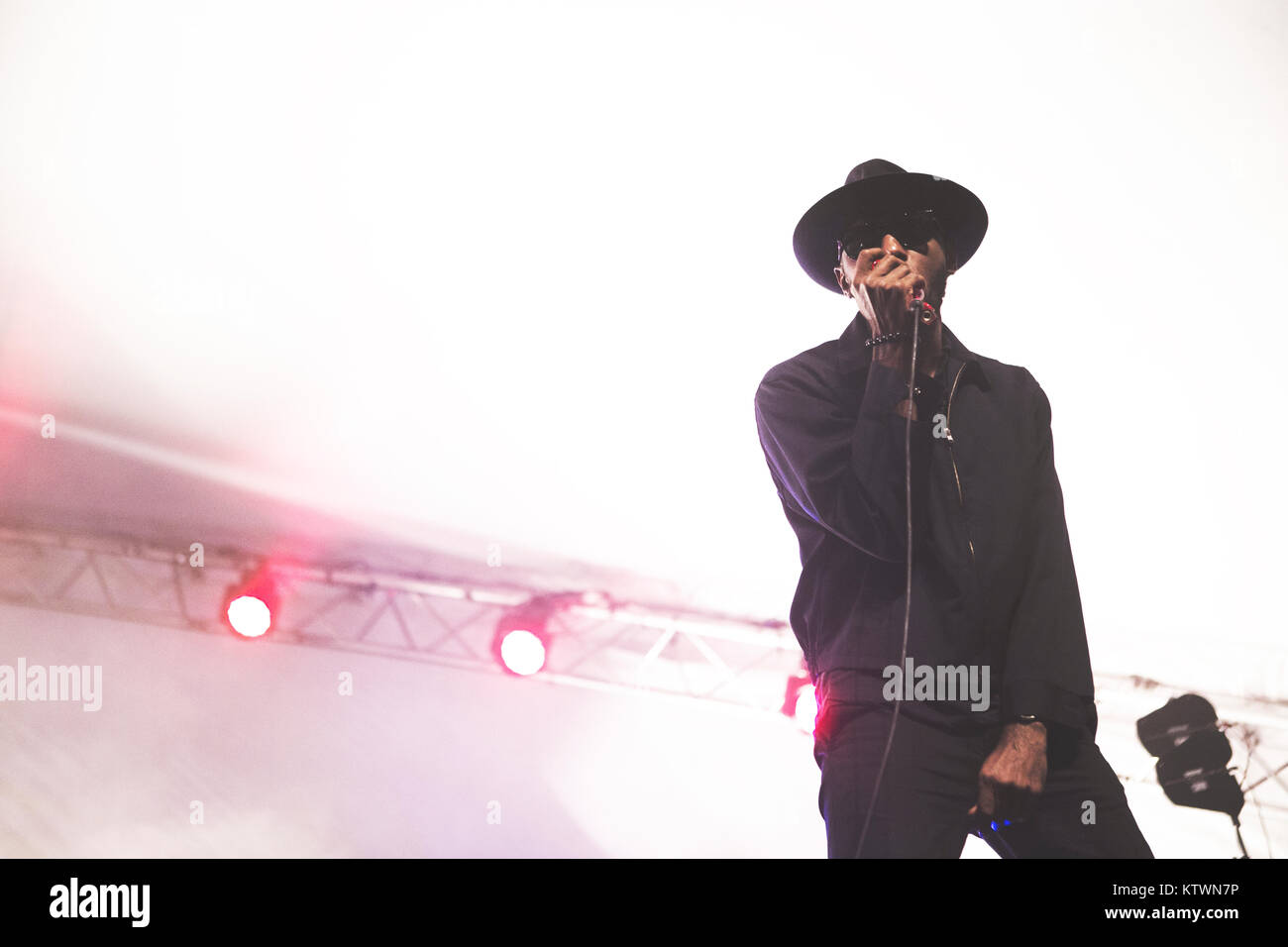 The American rapper, singer, poet and actor Yasiin Bey a.k.a. Mos Def ...