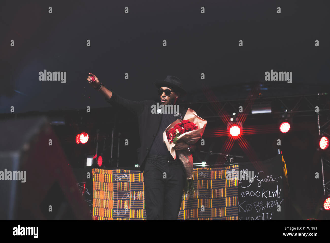 The American rapper, singer, poet and actor Yasiin Bey a.k.a. Mos Def ...