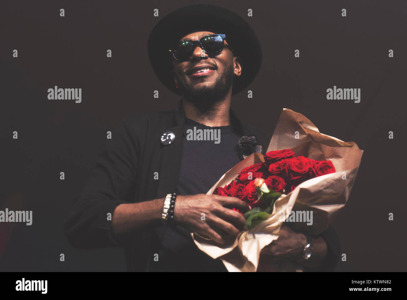 The American rapper, singer, poet and actor Yasiin Bey a.k.a. Mos Def ...