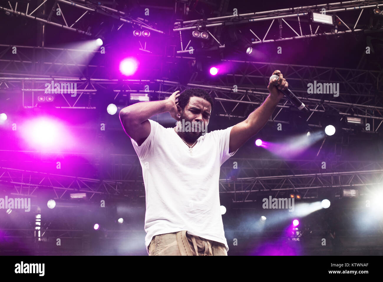 The American rapper Pharoahe Monch performs a live concert at Vanguard ...