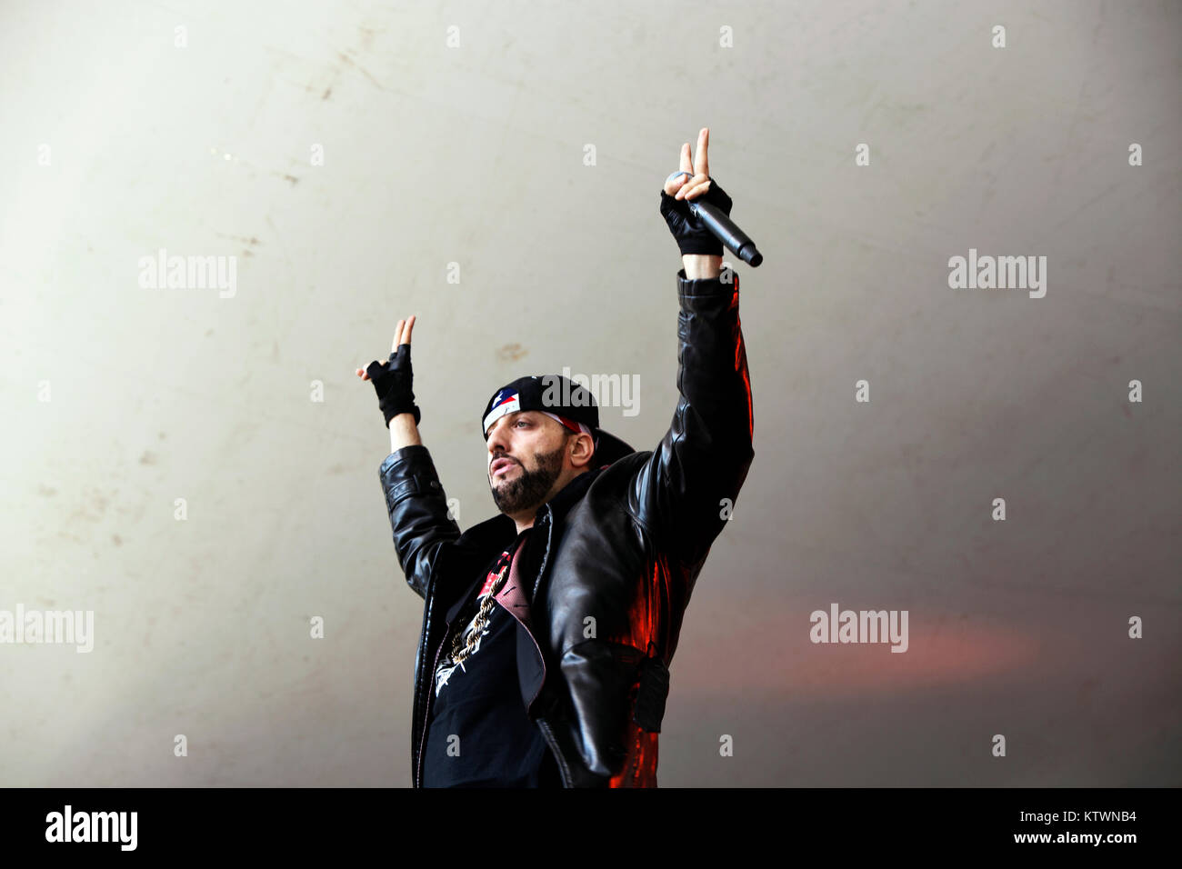 The American rapper R.A. the Rugged Man performs a live concert at ...