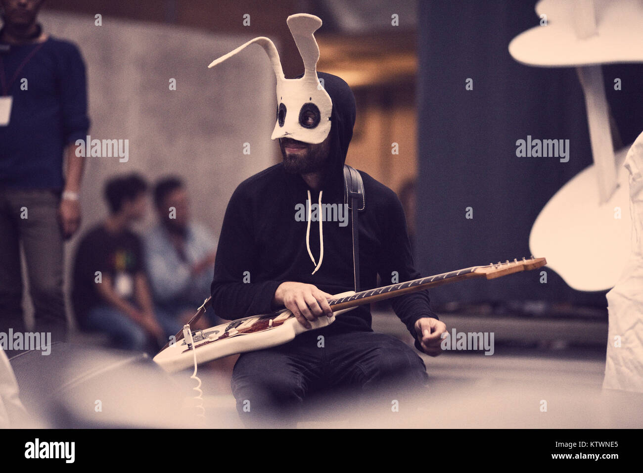 The Danish music project Sleep Party People performs a live concert at ...