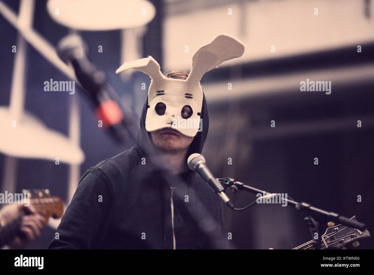 The Danish music project Sleep Party People performs a live concert at ...