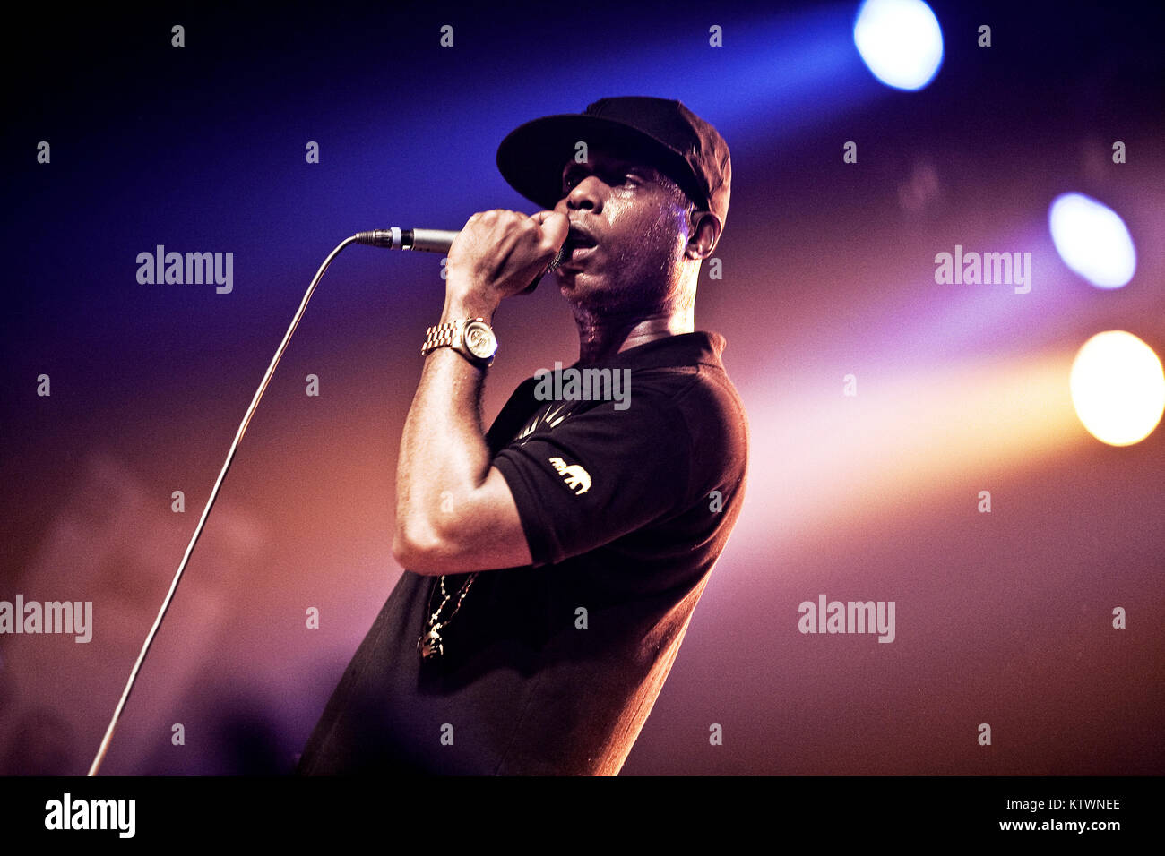 The American rapper and poet Talib Kweli performs a live concert at ...