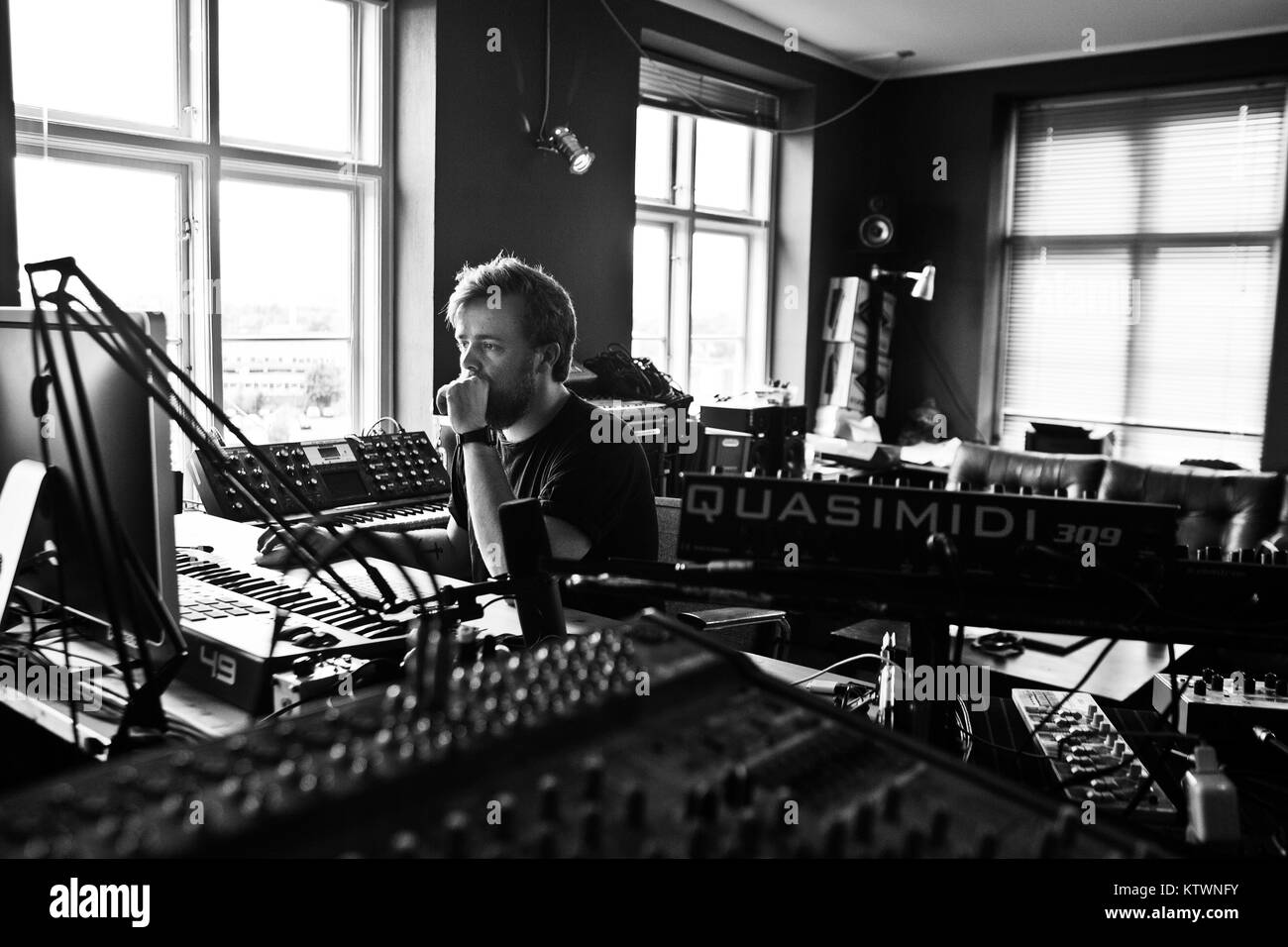 The Danish singer, songwriter, musician and music producer Troels ...