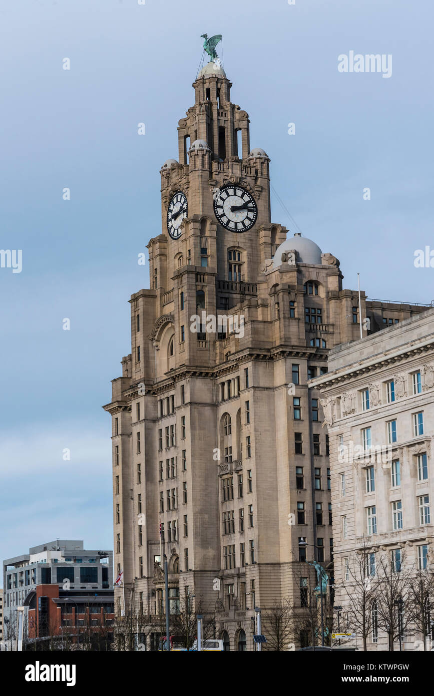 The Three Graces Royal Liver Building, Cunard Building and Port of ...