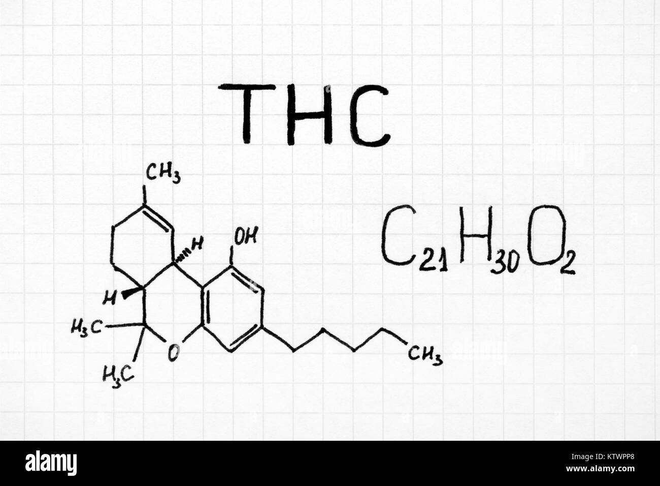 Tetrahydrocannabinol hi-res stock photography and images - Alamy