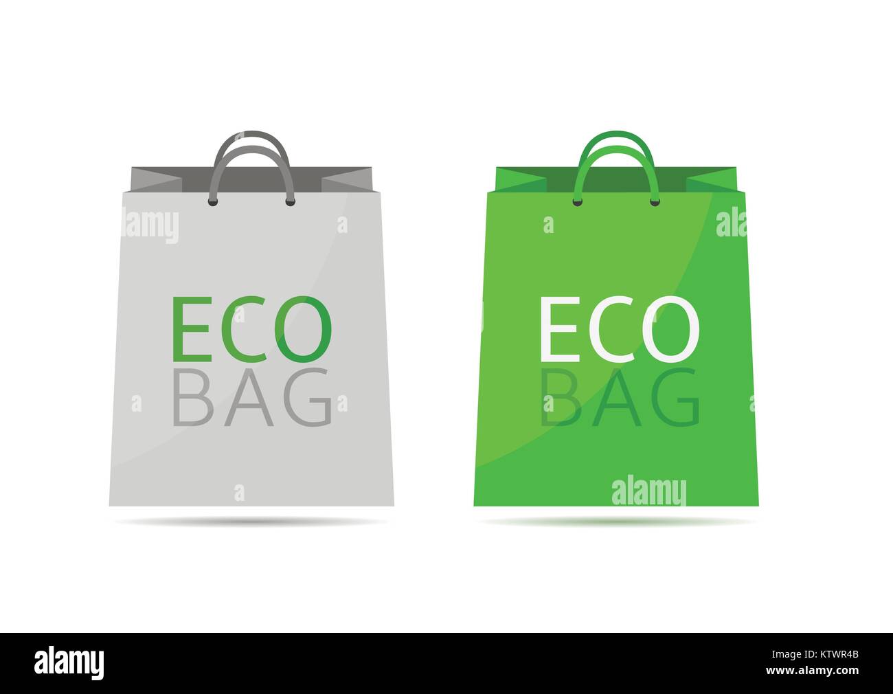 Eco bags illustration Stock Vector Image & Art - Alamy