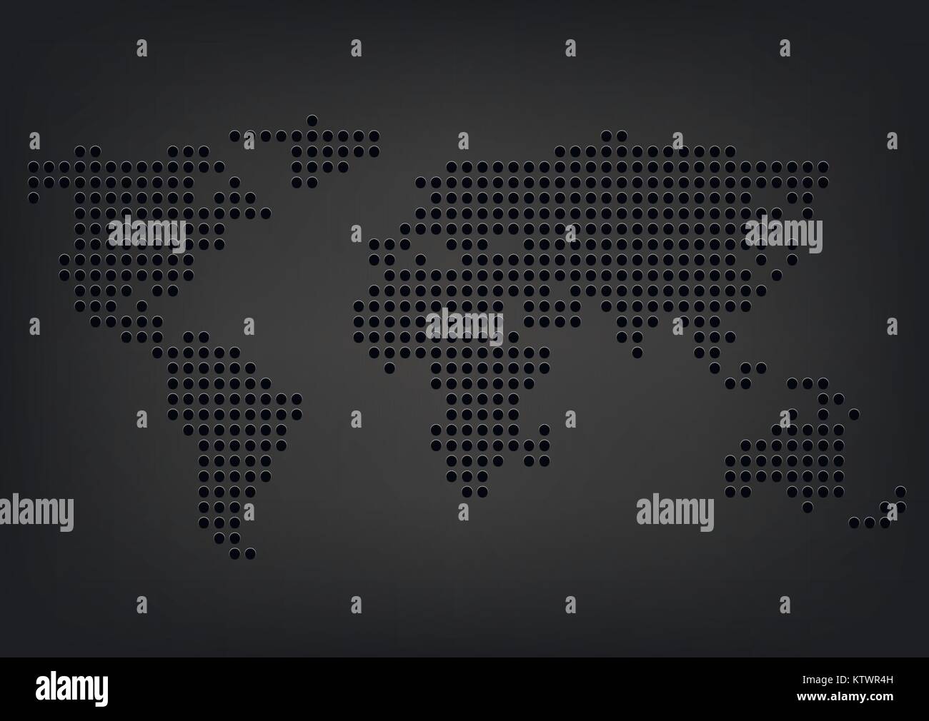 Metal world map Stock Vector Images - Alamy