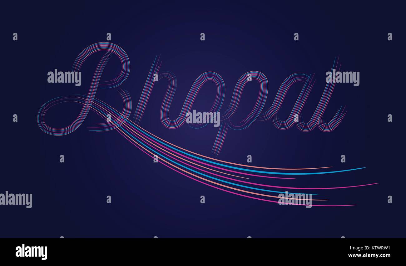 India famous cities typography name style Stock Vector Image & Art - Alamy