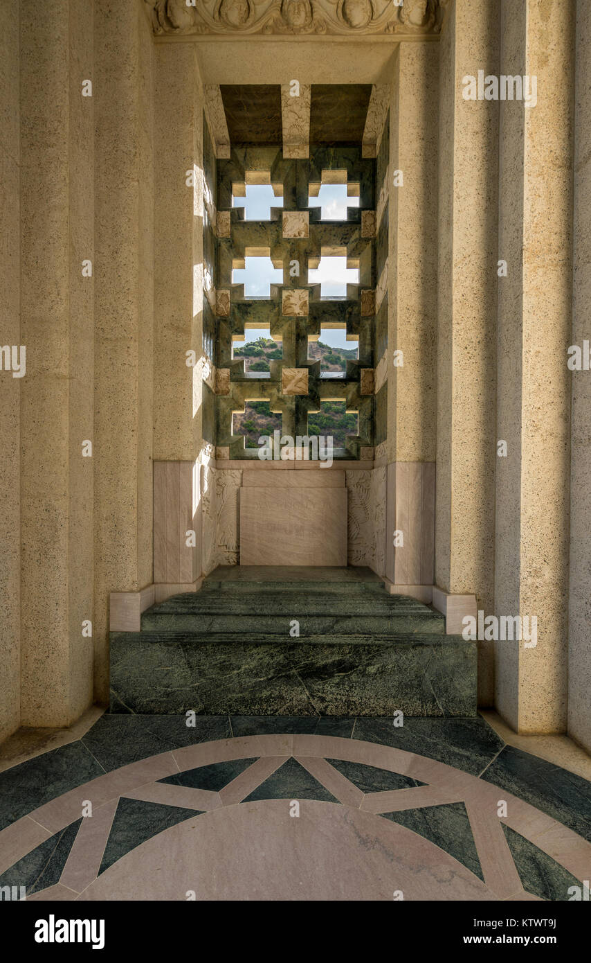 Wrigley memorial and botanic gardens on Catalina Island Stock Photo - Alamy