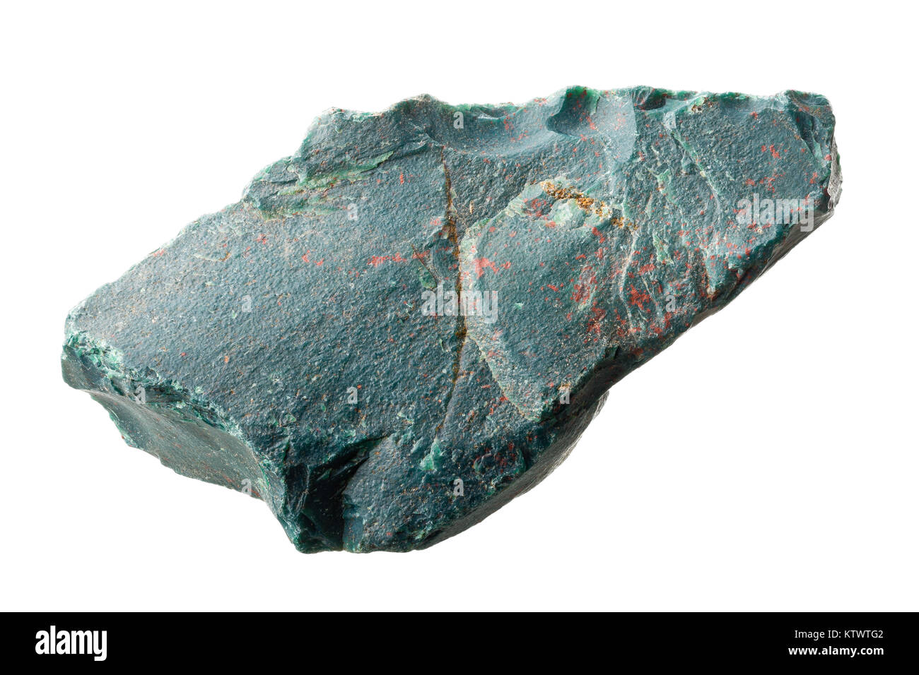 Uncut, raw jasper from Brasil isolated on white background Stock Photo ...
