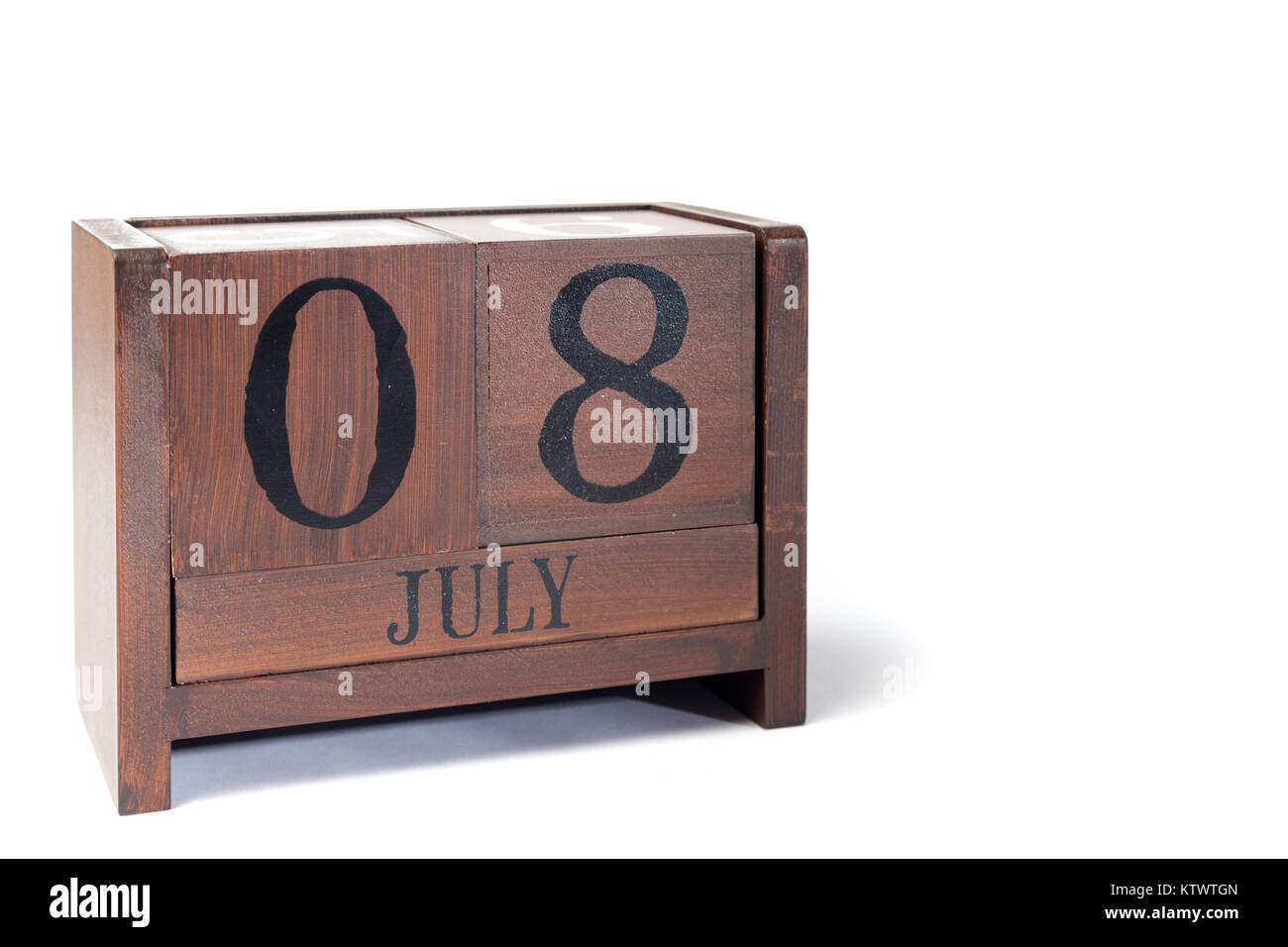 8th july calendar hi-res stock photography and images - Alamy