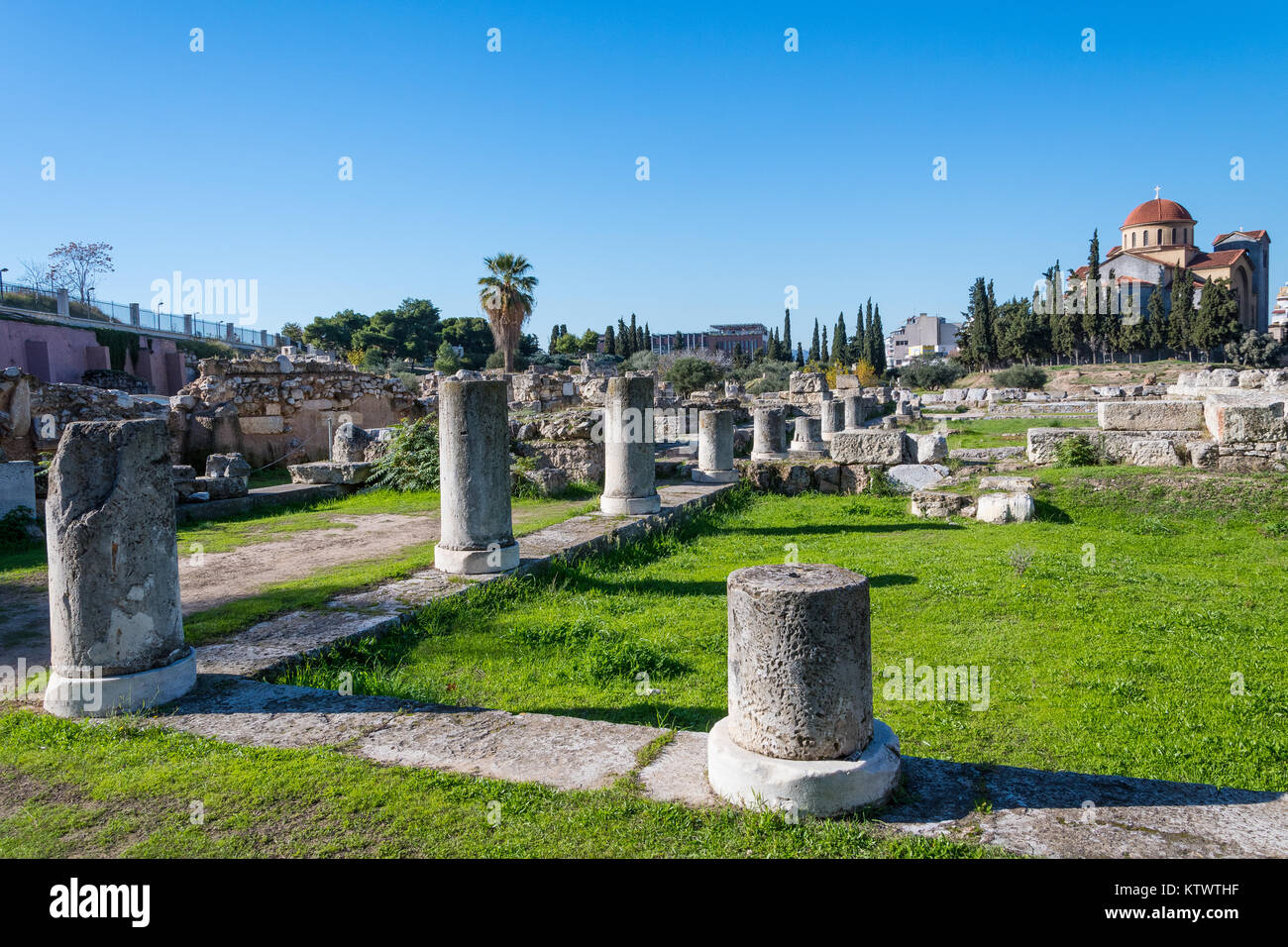 Kerameikos, the cemetery of ancient Athens in Greece Stock Photo - Alamy