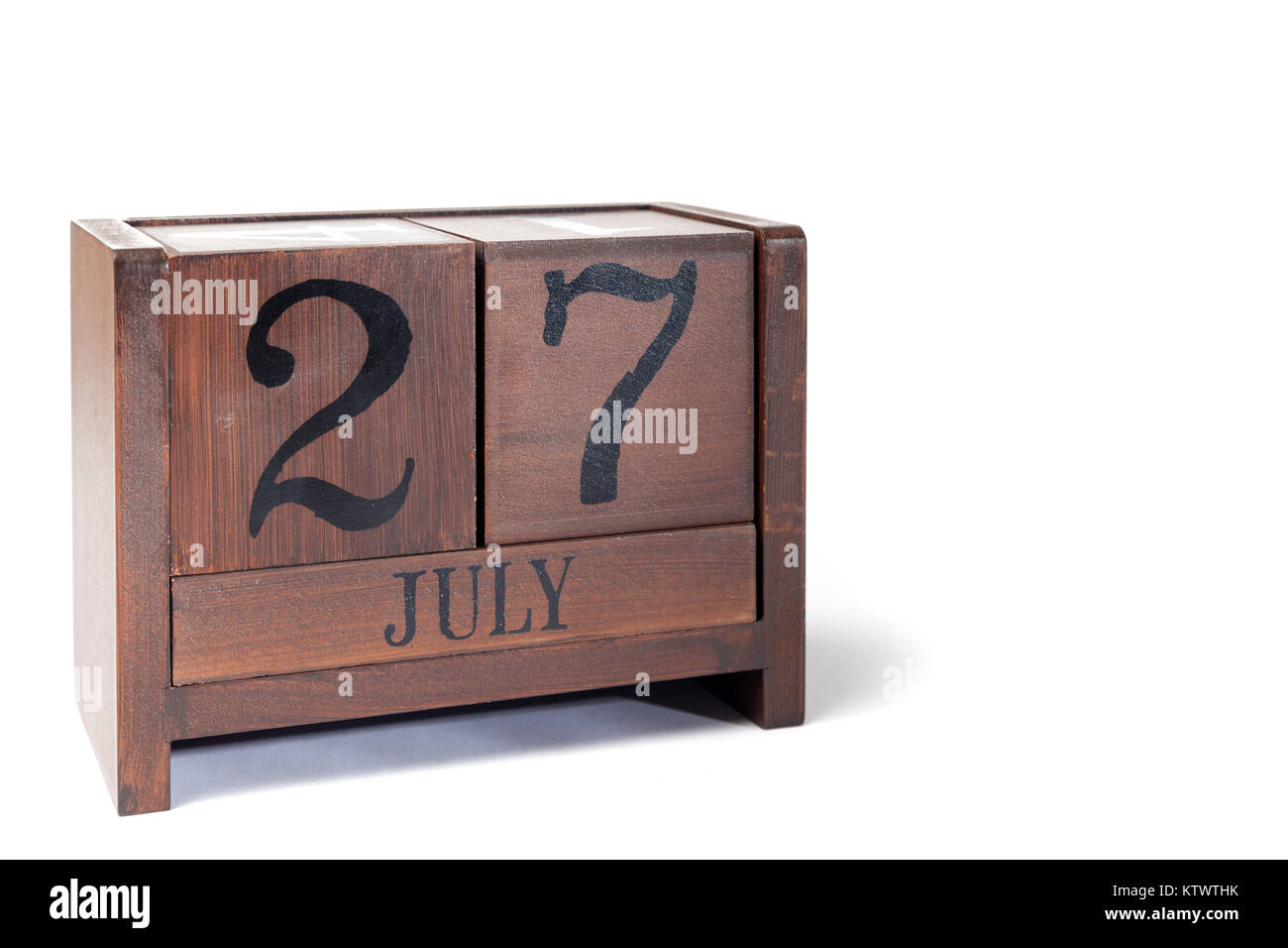 27 calendar day month Cut Out Stock Images & Pictures - Alamy