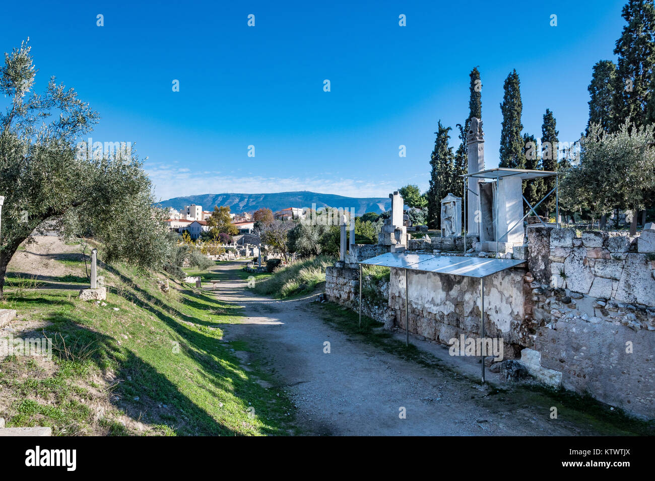 Archaeological site of kerameikos hi-res stock photography and images ...