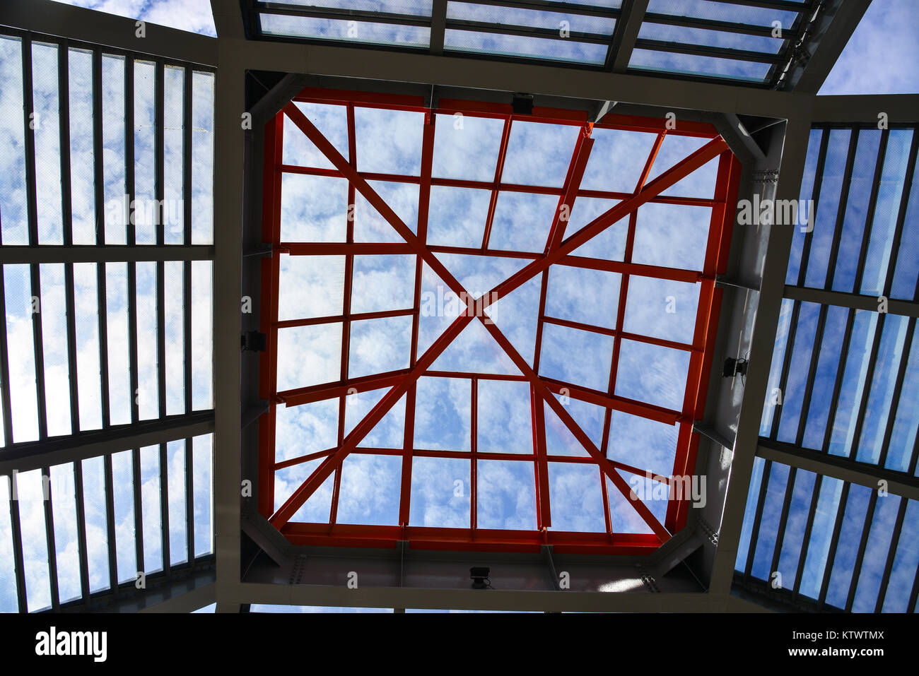 Okayama, Japan - Oct 5, 2017. Dome of Great Seto Bridge Museum in ...