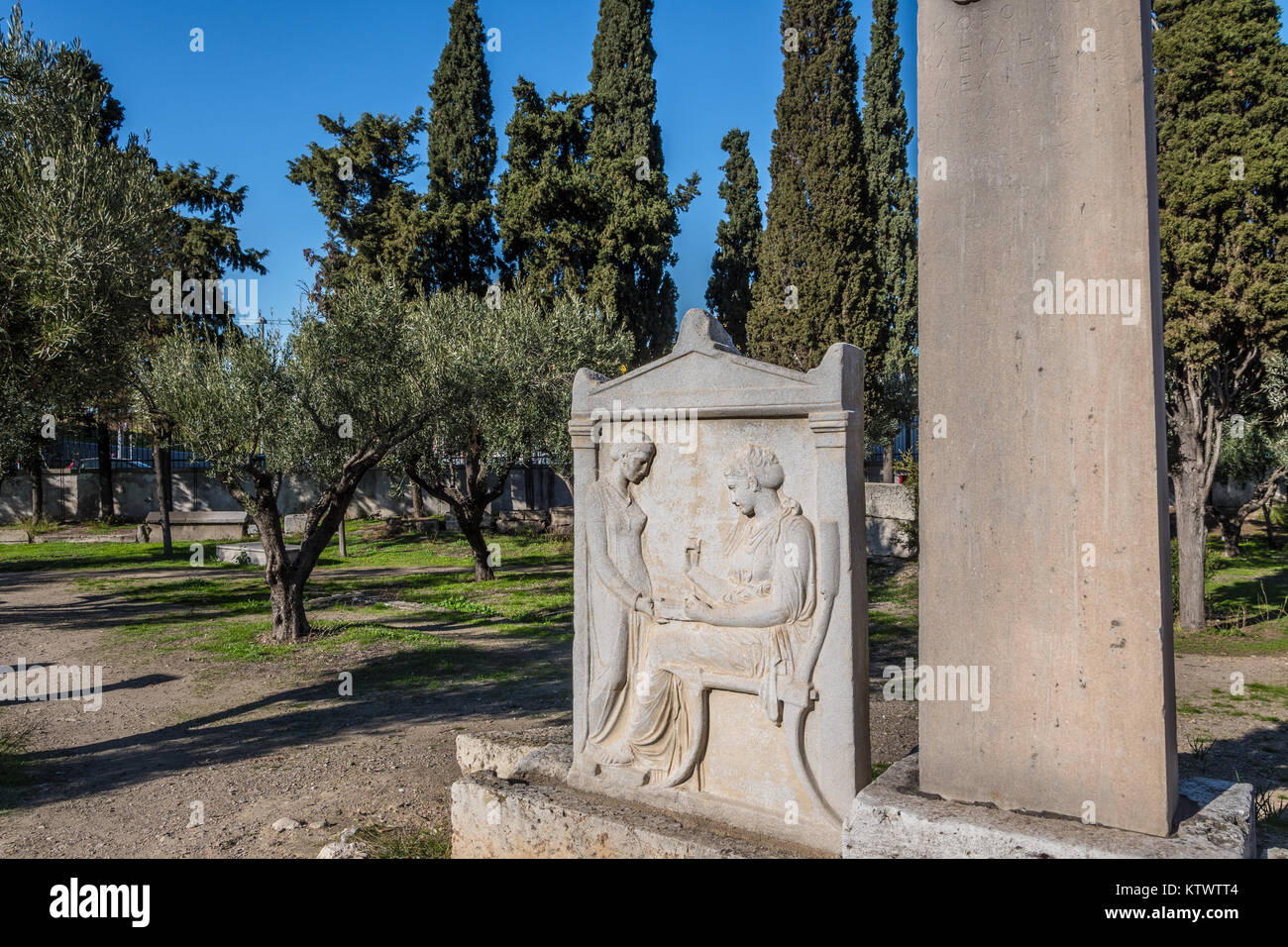 Kerameikos tombs hi-res stock photography and images - Alamy