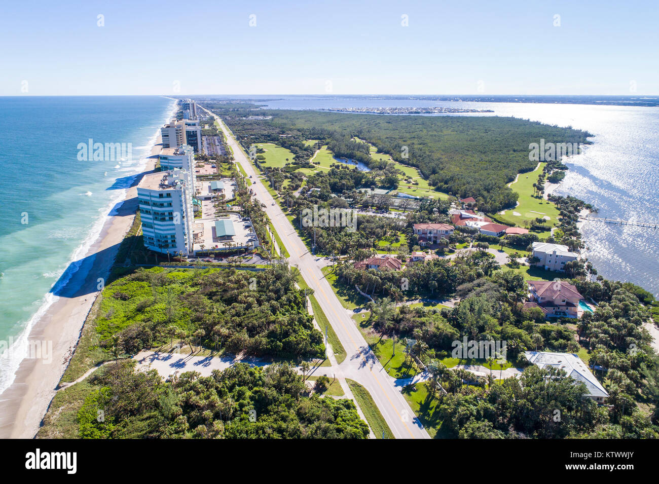 Florida Hutchinson Barrier Island,barrier,Jensen Beach,Atlantic Ocean ...