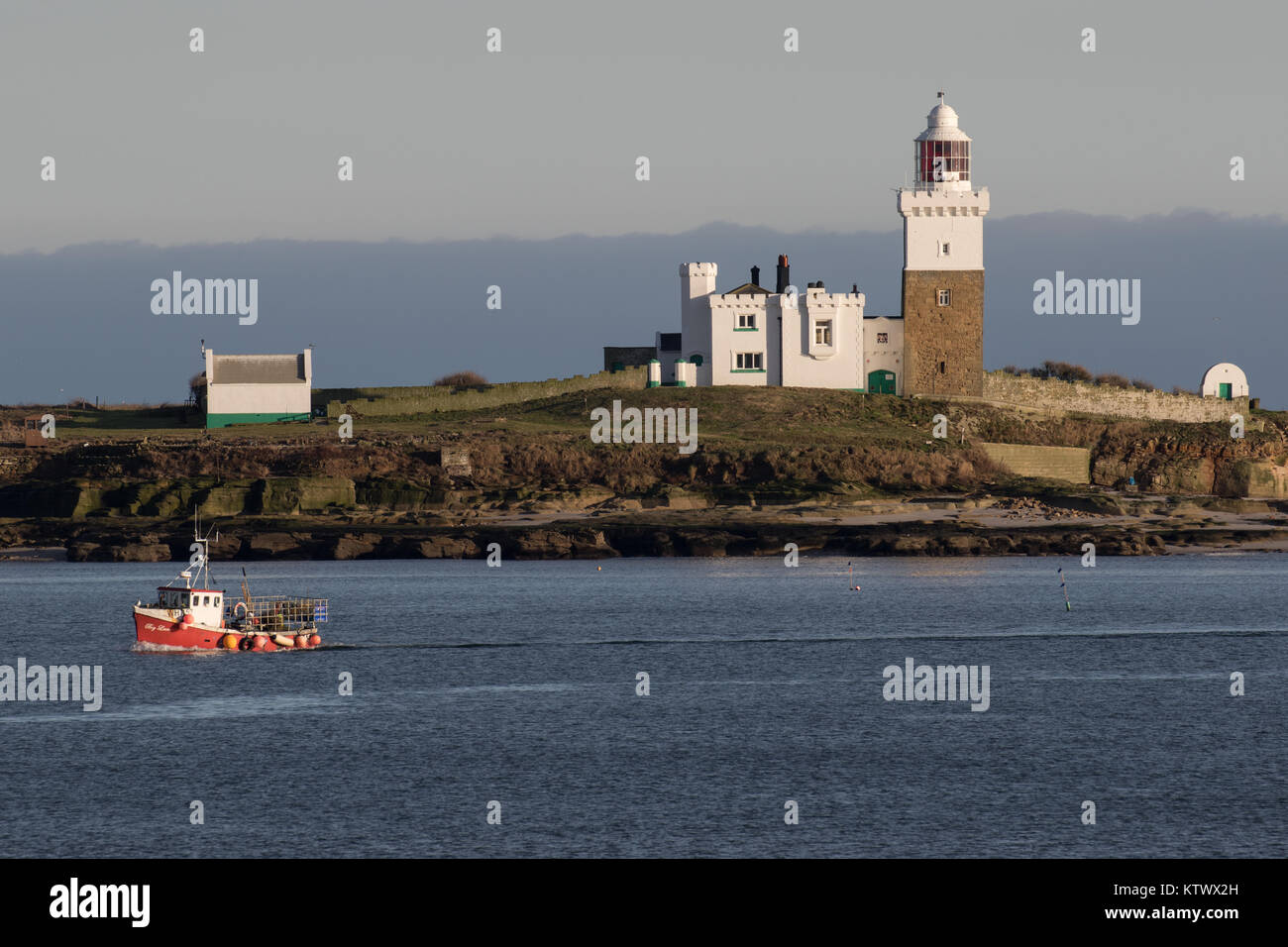 Coquet Island in Northumberland Stock Photo - Alamy