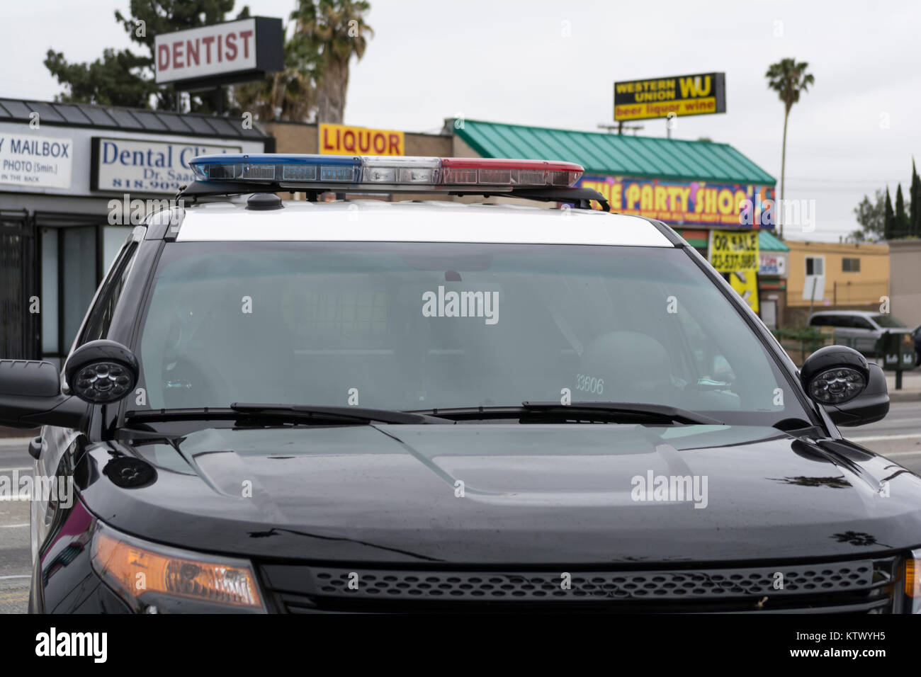 Lapd car hi-res stock photography and images - Alamy