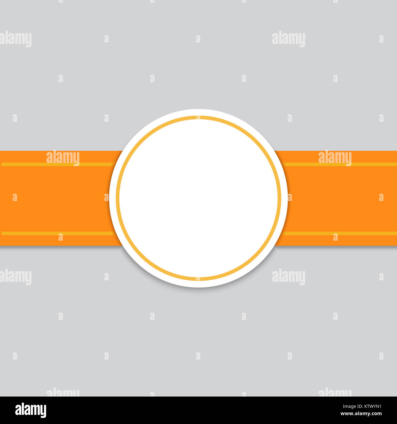 blank circle label design , vector Stock Photo - Alamy