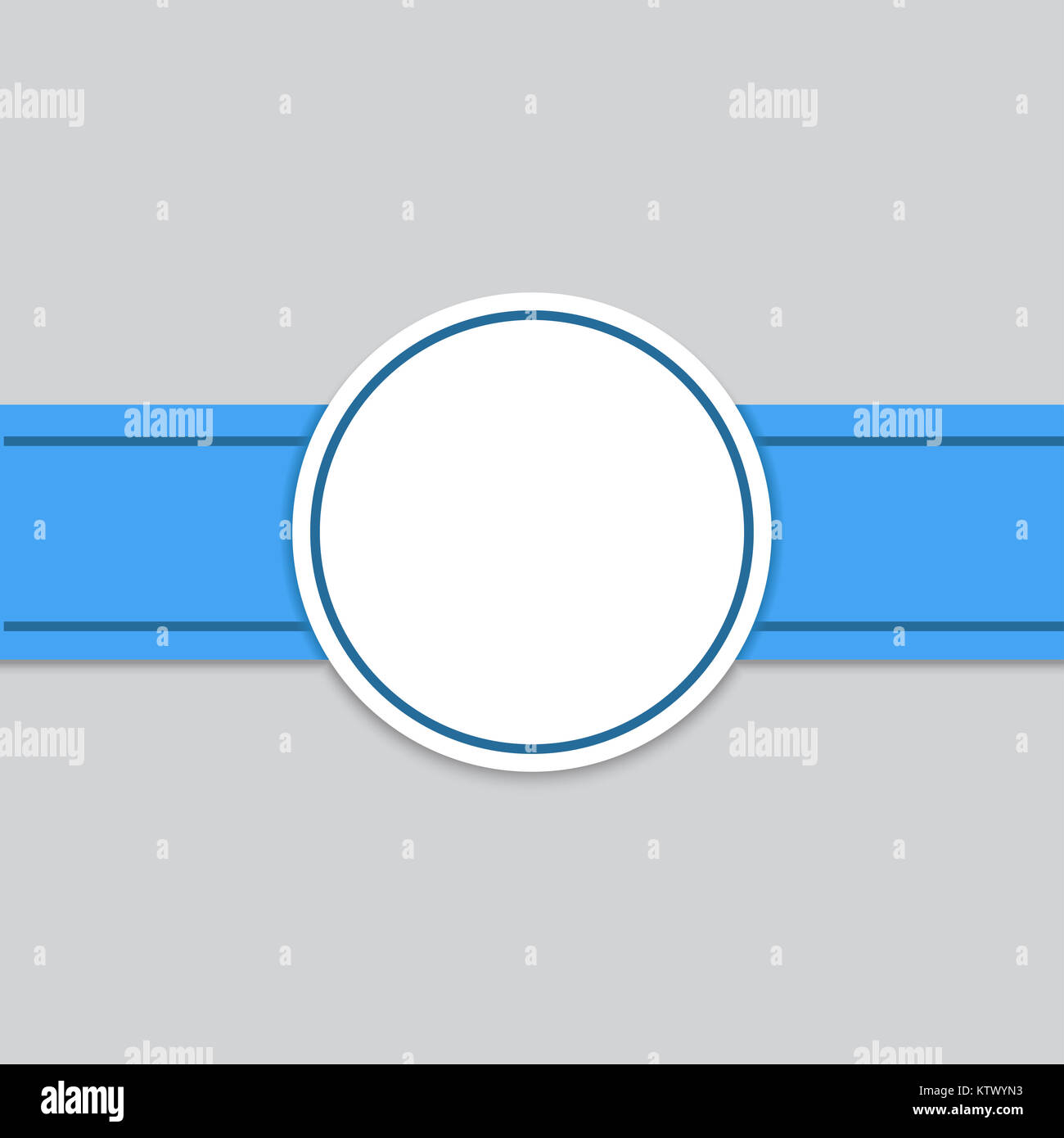 blank circle label design , vector Stock Photo - Alamy