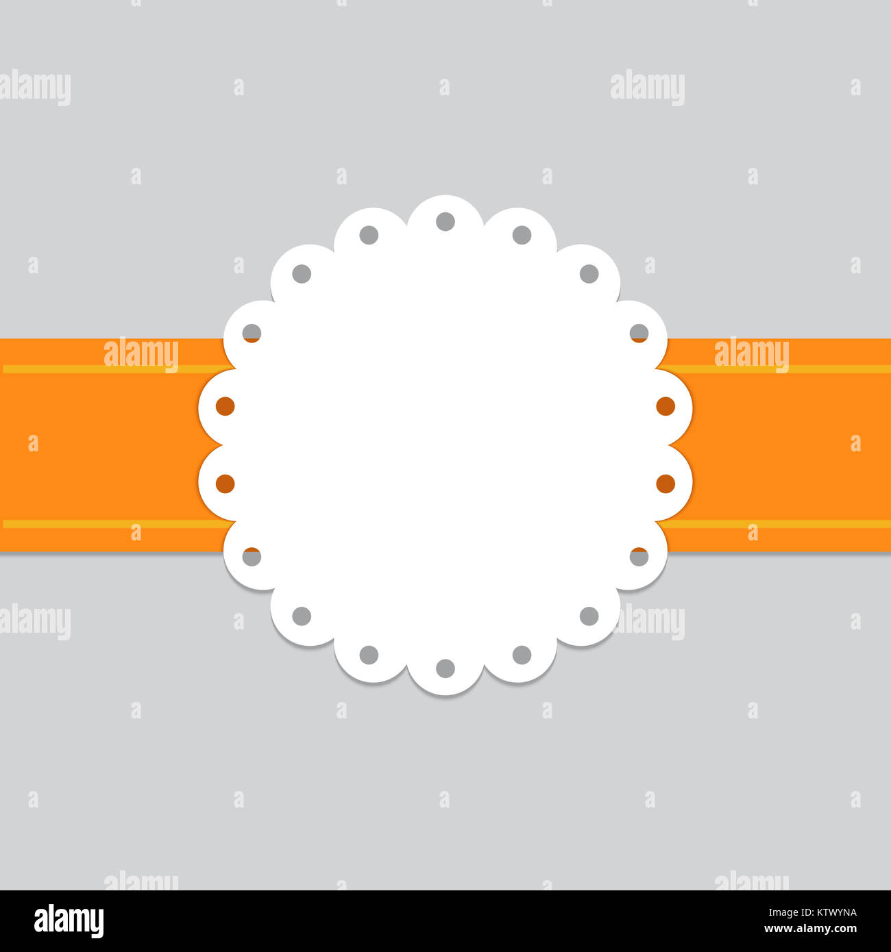 blank circle label design , vector Stock Photo - Alamy