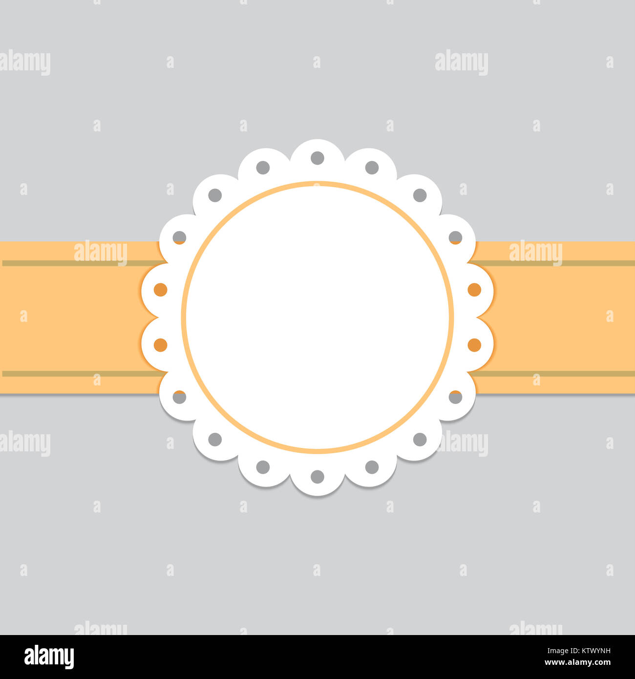 blank circle label design , vector Stock Photo - Alamy