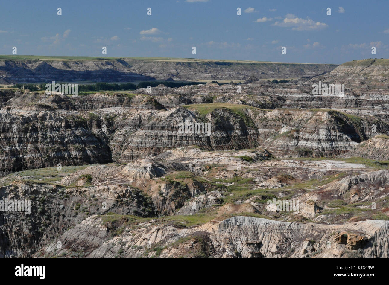 Horsethief Canyon, Starland County, Drumheller, Alberta, Canada Stock ...